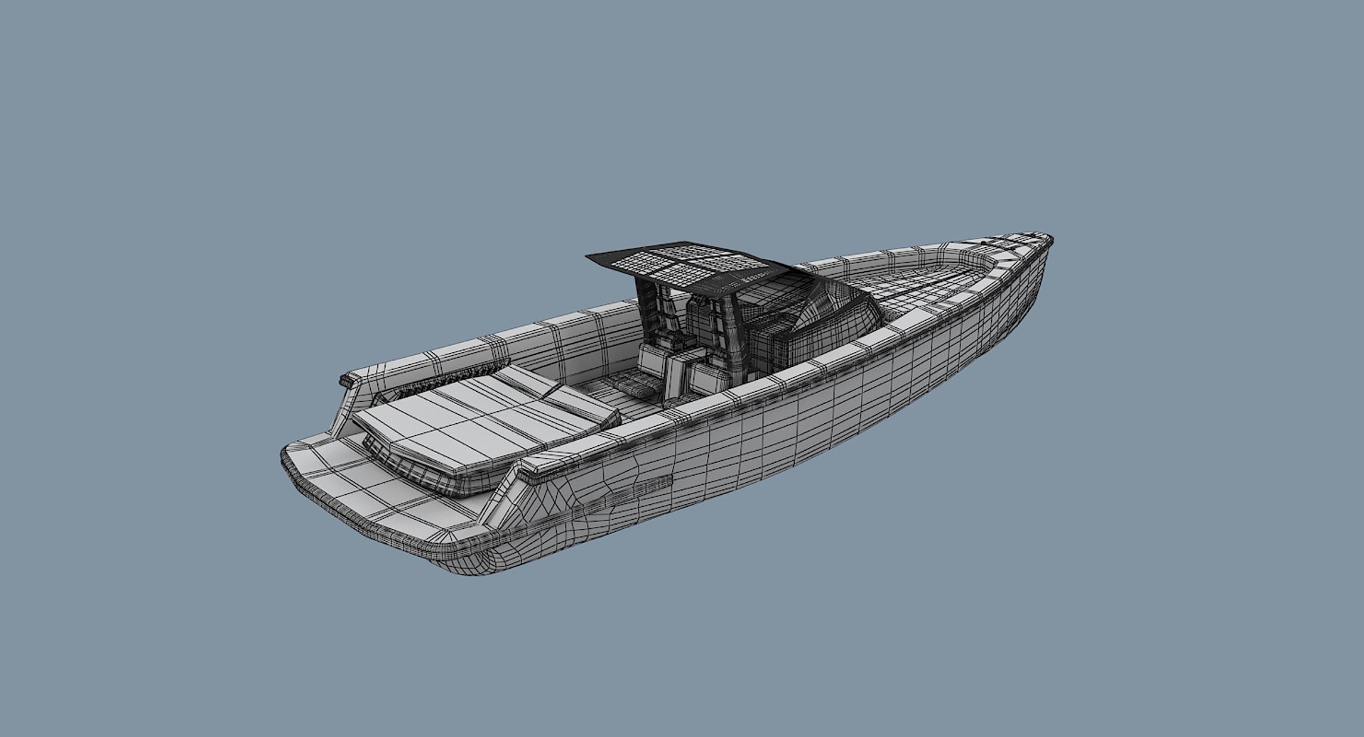 3D Boat Motorboat Motor Model - TurboSquid 1298940