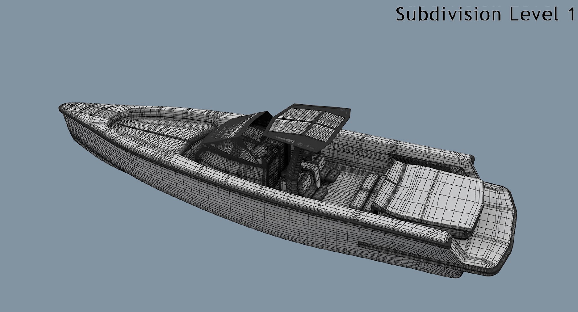 3D Boat Motorboat Motor Model - TurboSquid 1298940