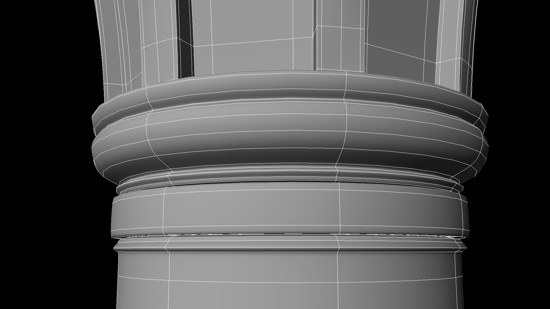 3d Model Tileable Stone Piller