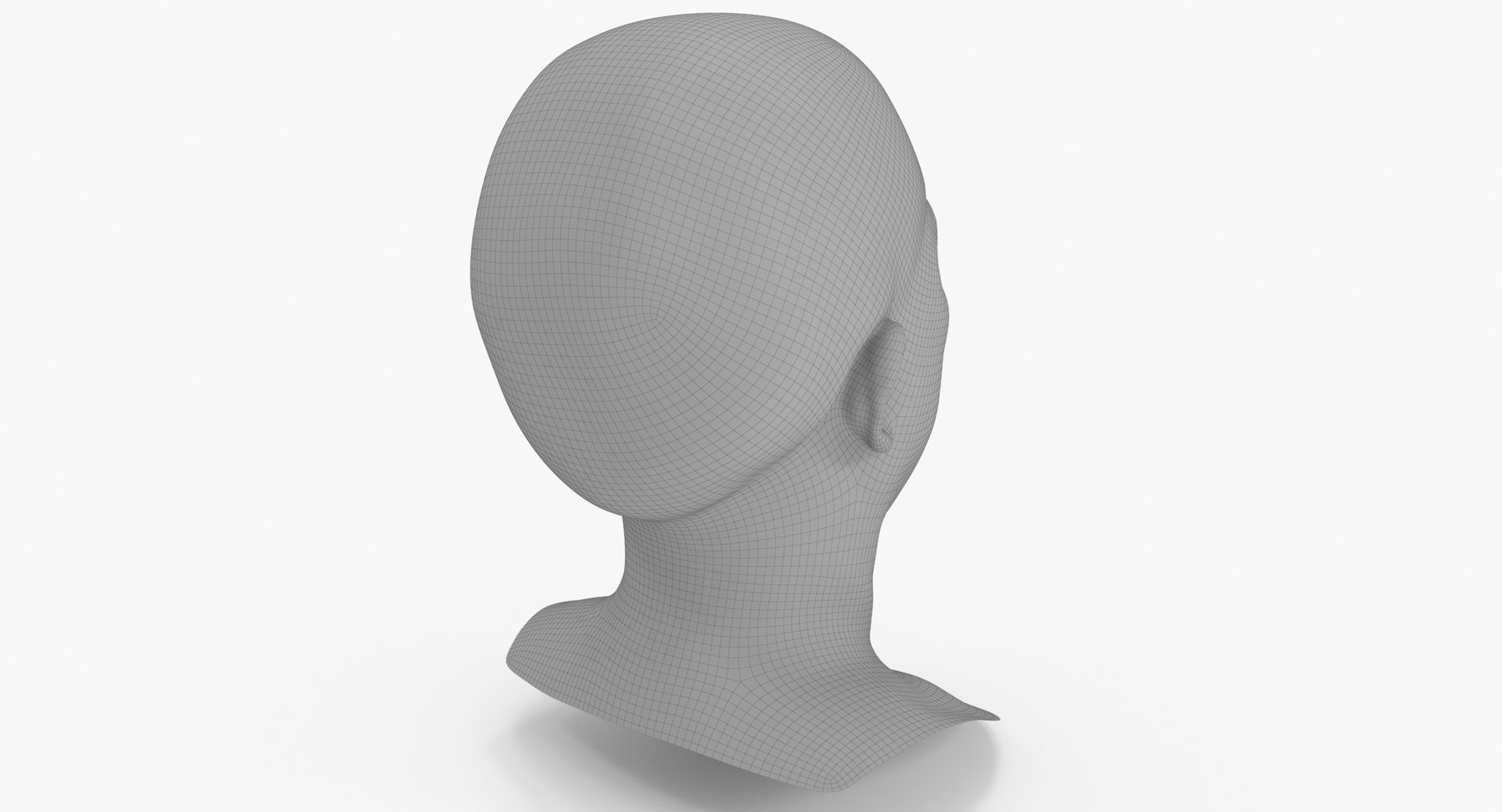 Mei Human Head Cheek Raiser AU6 Clean Scan Model - TurboSquid 1740110