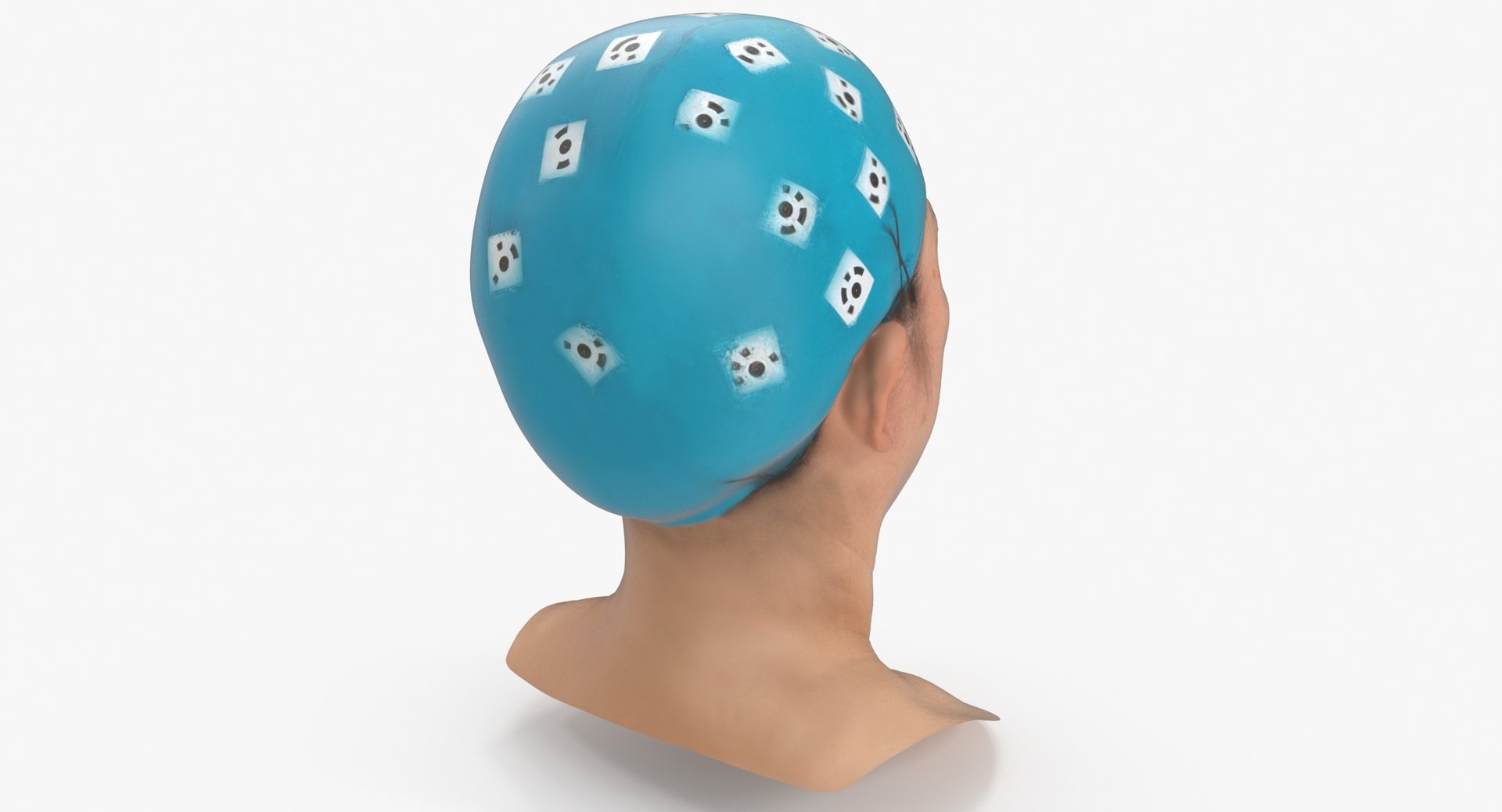 Mei Human Head Cheek Raiser AU6 Clean Scan Model - TurboSquid 1740110