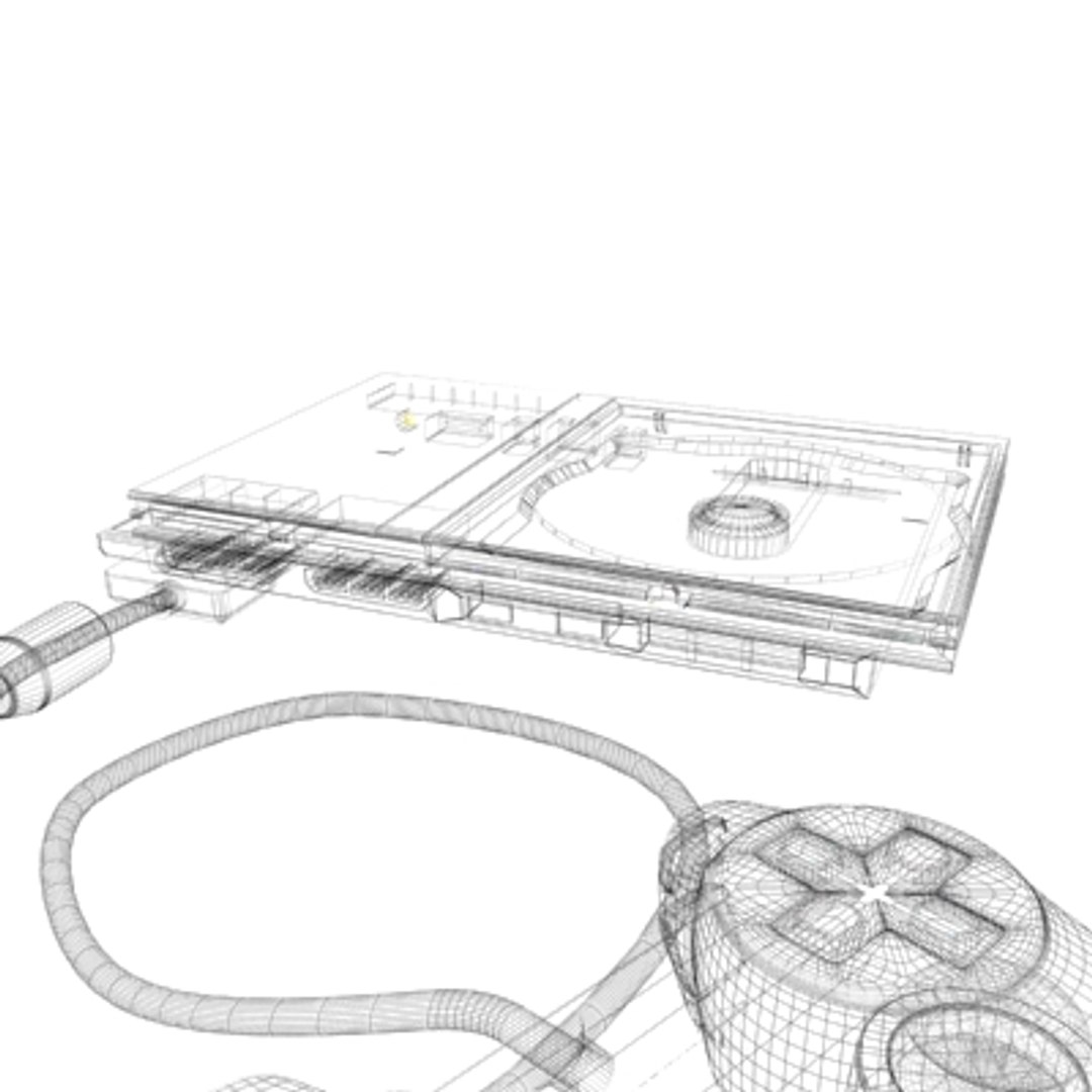 3d Model Ps2 Playstation