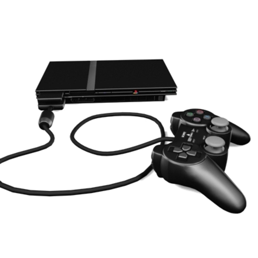 3d Model Ps2 Playstation