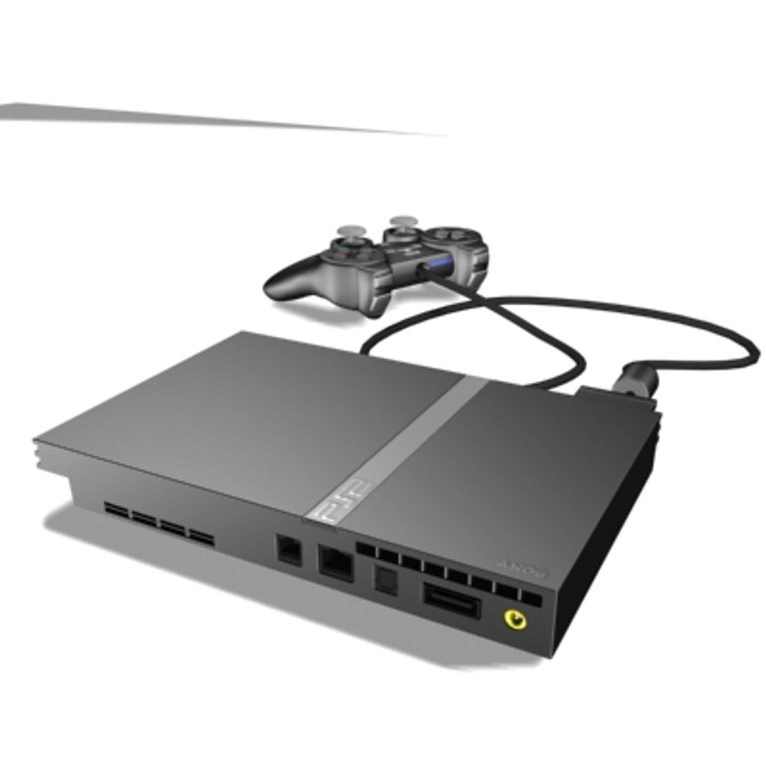 3d Model Ps2 Playstation