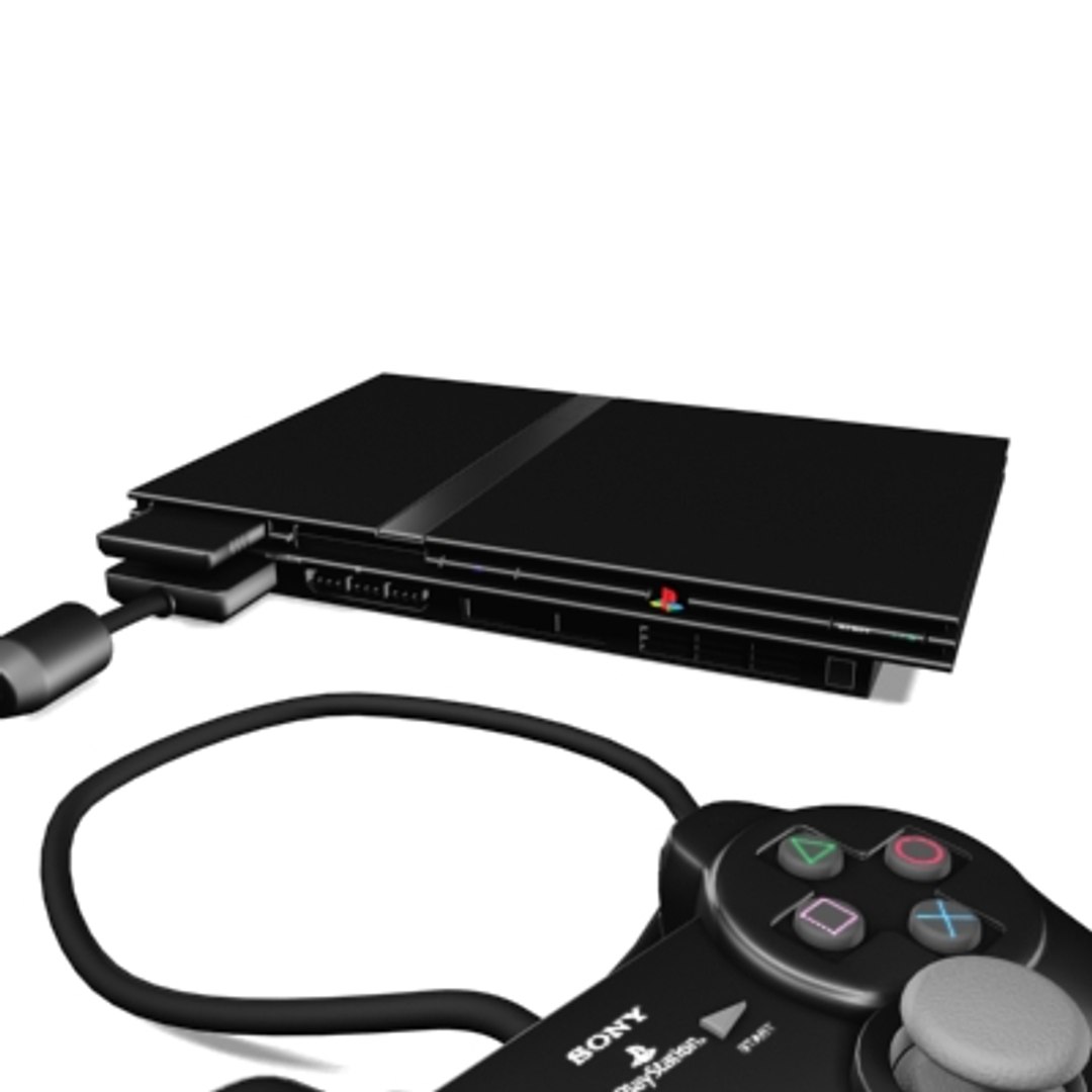 3d Model Ps2 Playstation