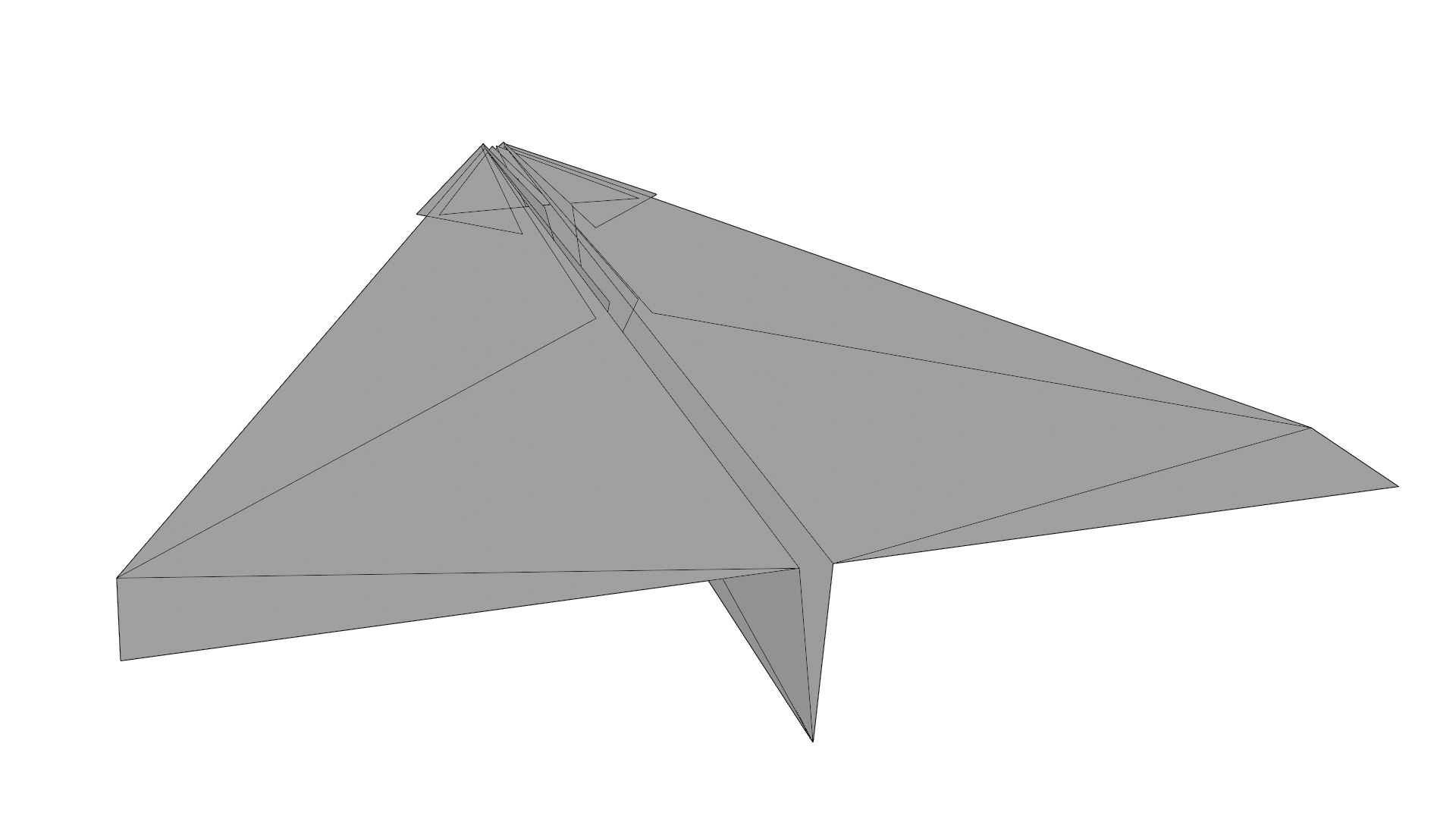 Paper Airplane 3D - TurboSquid 2308067