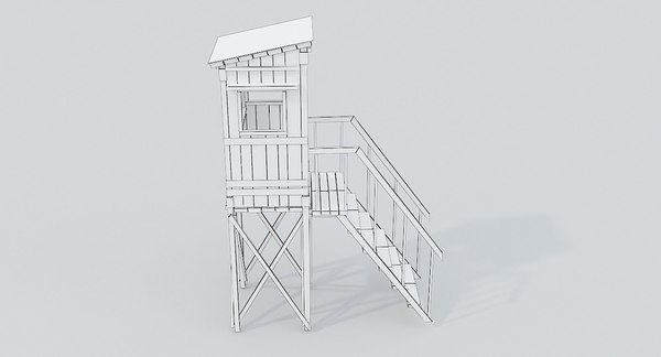 Wooden Guard Tower2 3D model - TurboSquid 1746714