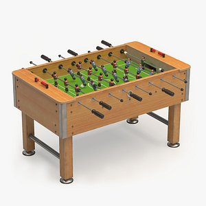 Foosball 3D Models for Download | TurboSquid