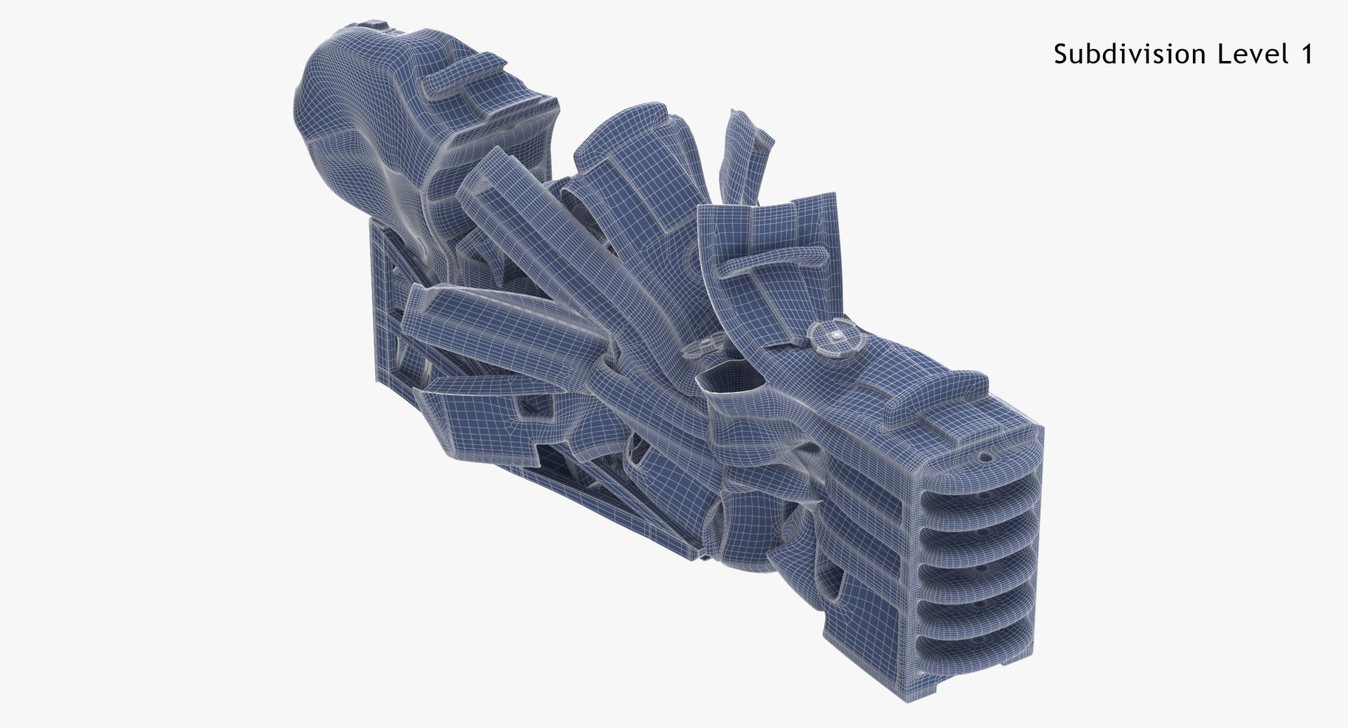3D Crash Cushions 3 Damaged Model - TurboSquid 1912558