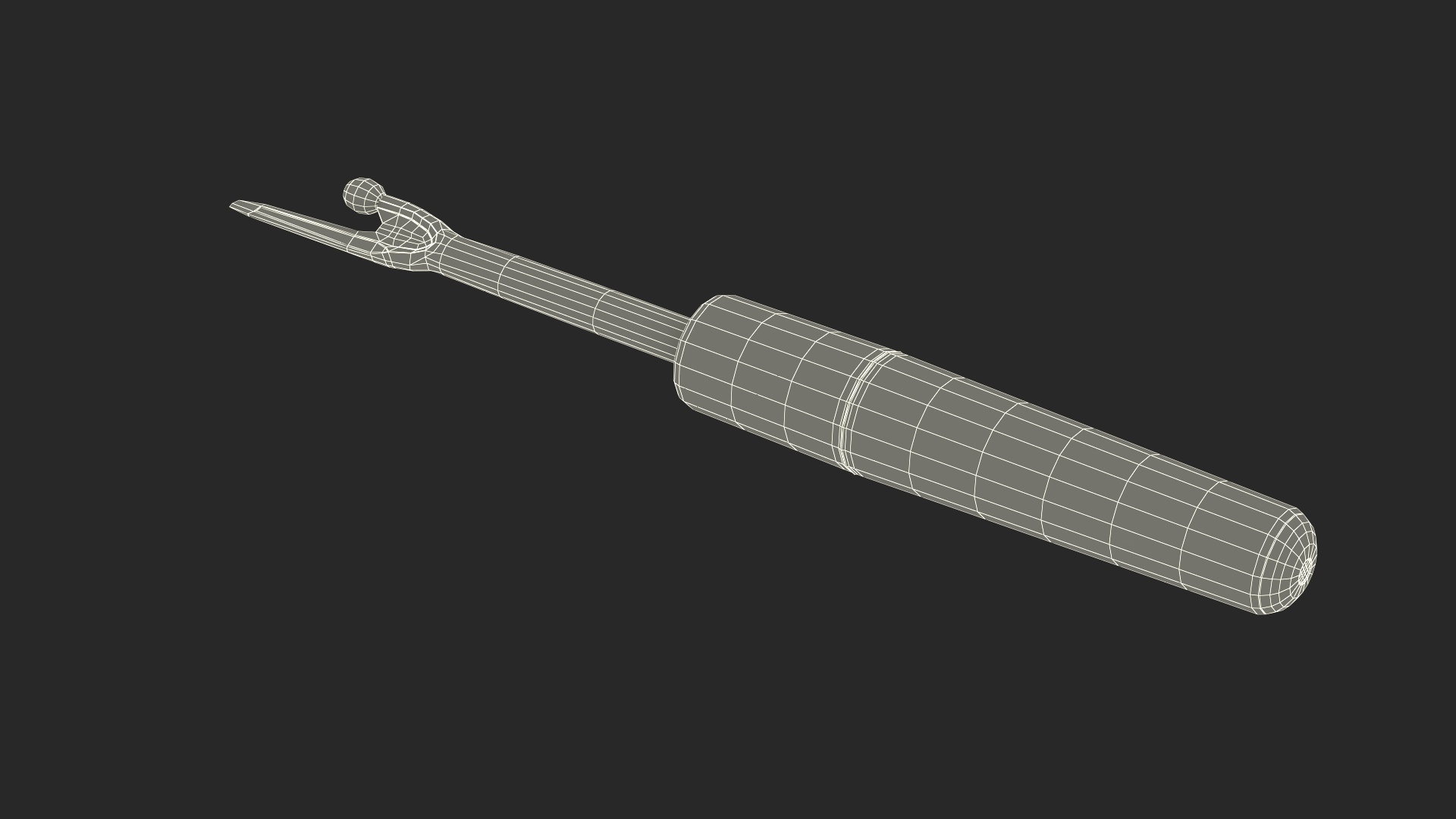 Sewing Seam Ripper Ergonomic Handle Yellow 3D Model - TurboSquid 2402367