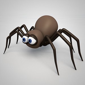 3D Cartoon Spider Models - Browse & Download Formats - TurboSquid