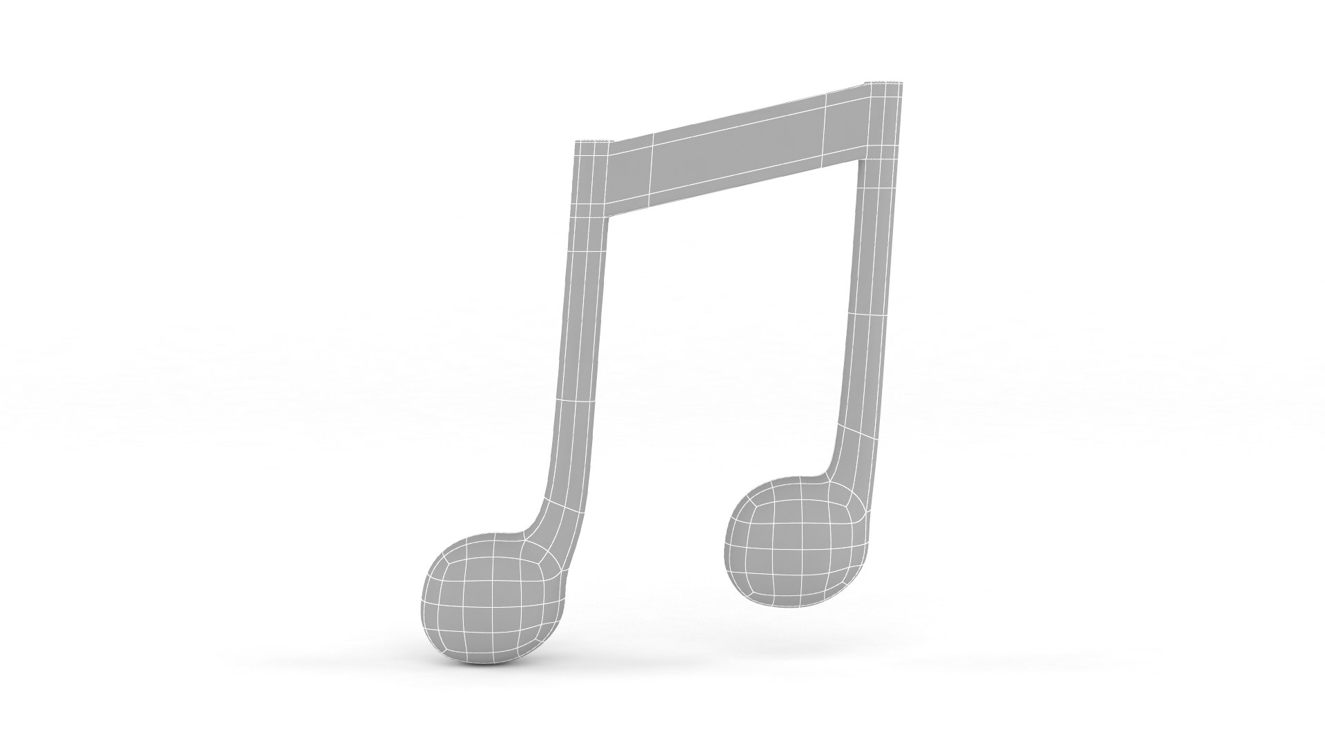Music Notes 3D Model - TurboSquid 2033302