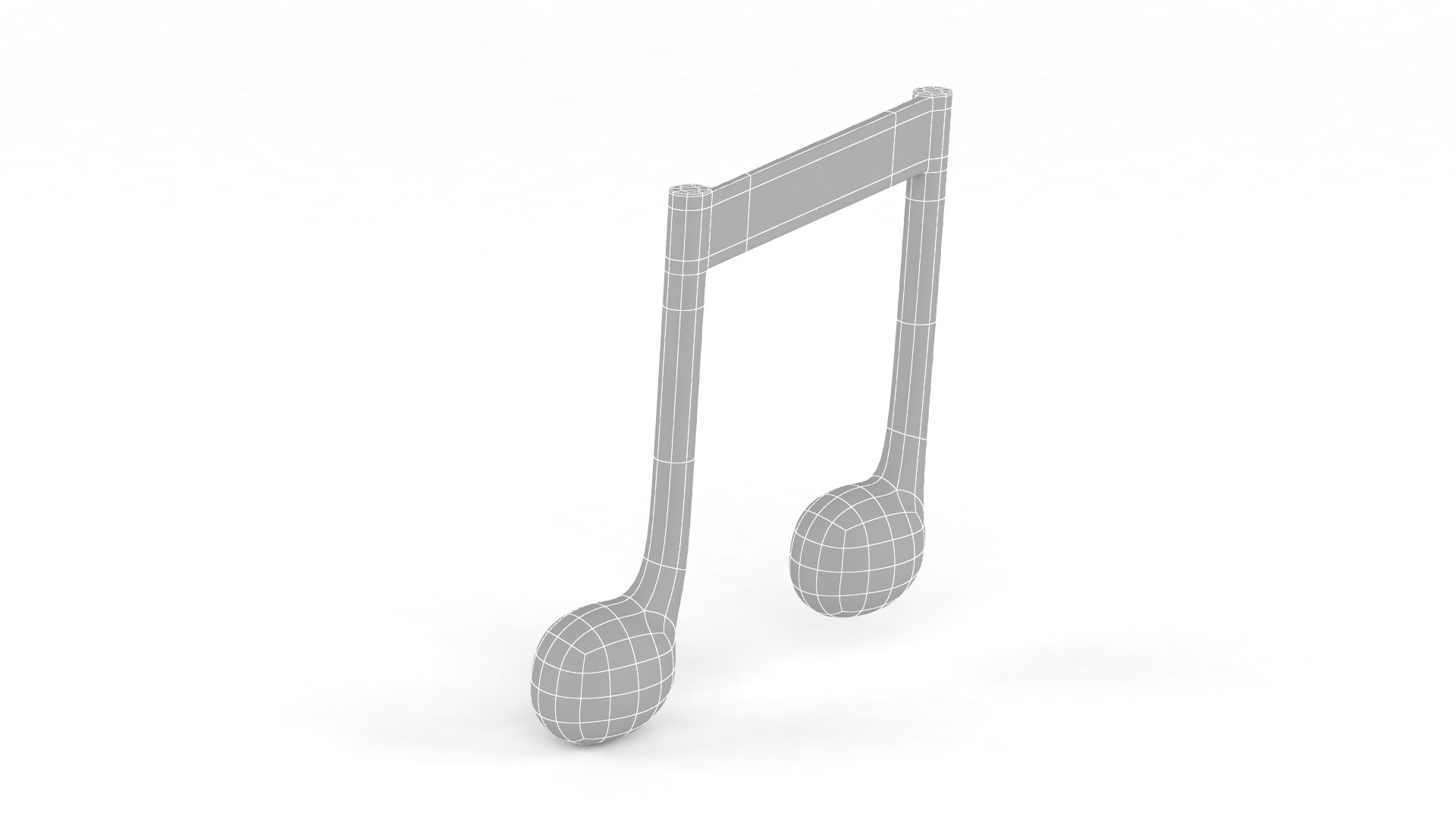 Music Notes 3D Model - TurboSquid 2033302