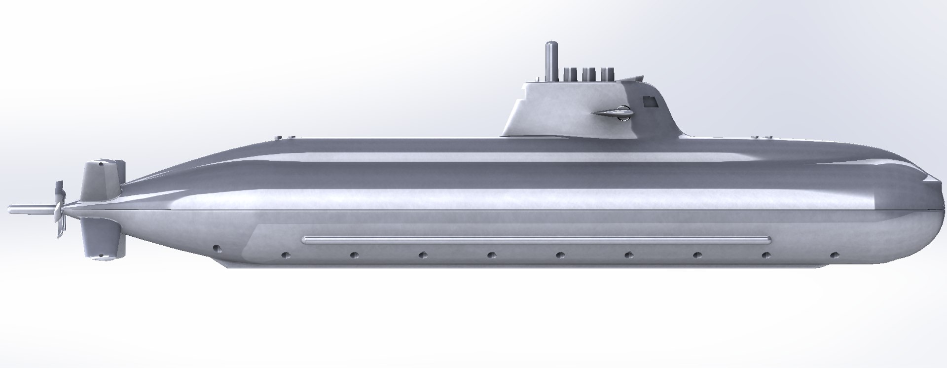 Type 212 Submarine 3D Model - TurboSquid 1361622