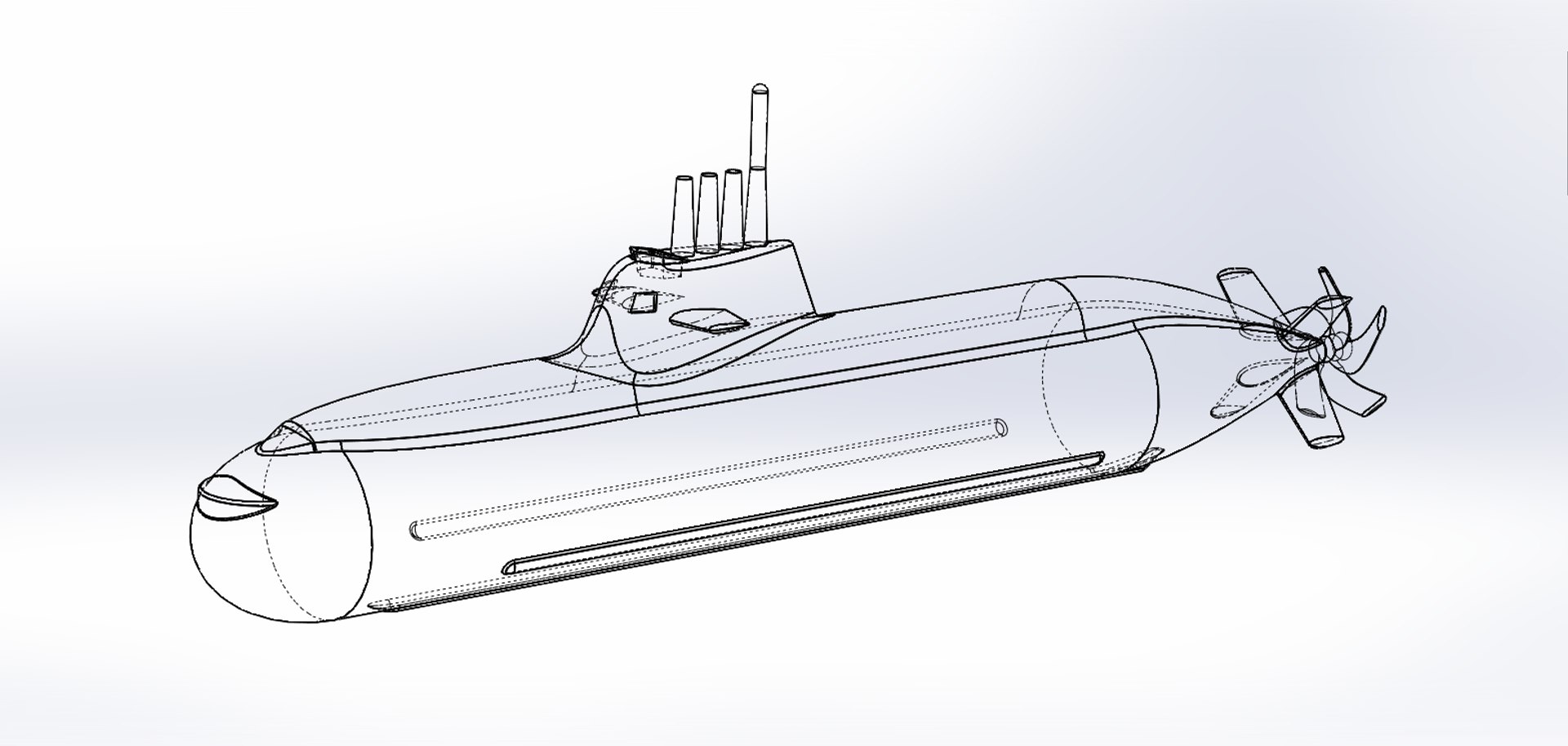 Type 212 Submarine 3D Model - TurboSquid 1361622