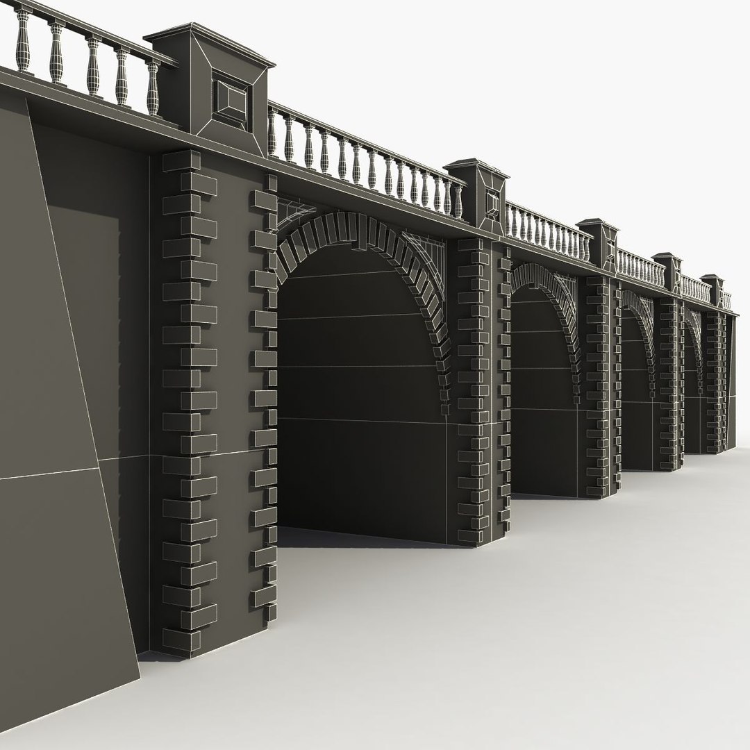 3d Bridges Modeled Model