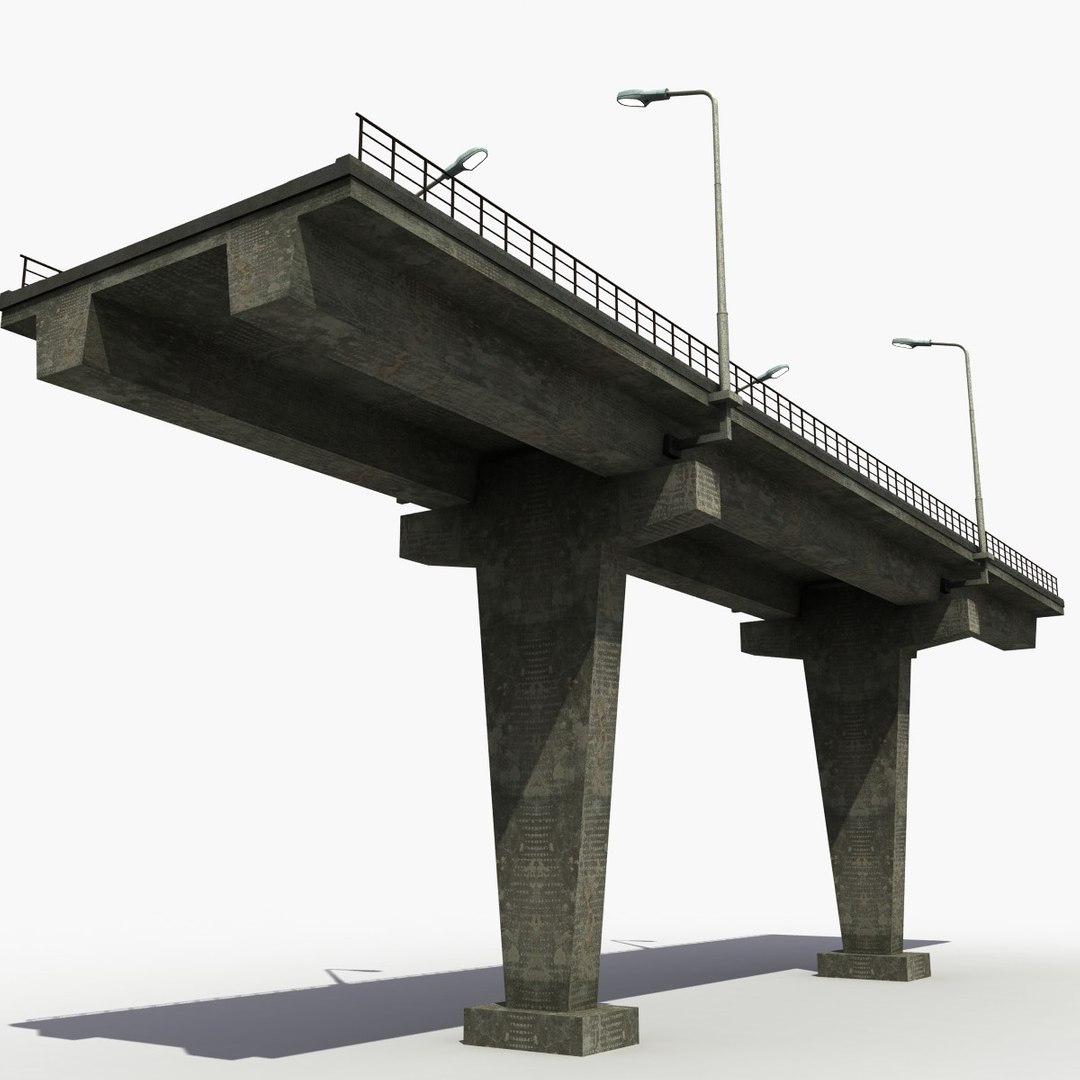3d Bridges Modeled Model