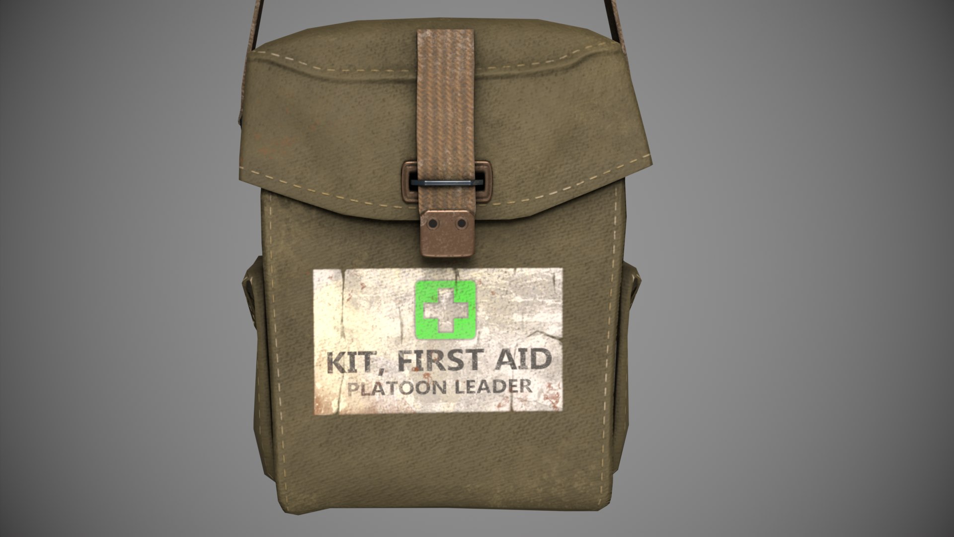 WWII First Aid Kit 3D - TurboSquid 2022324