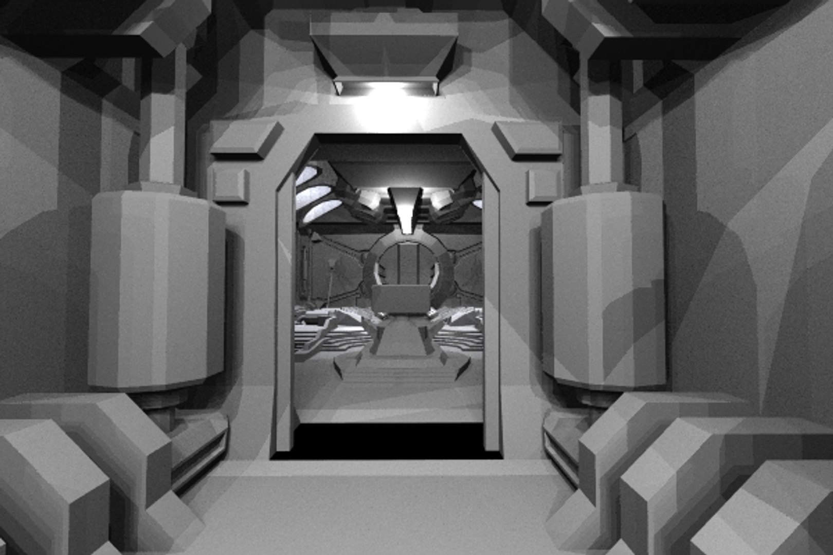 3ds Max Science Fiction Level