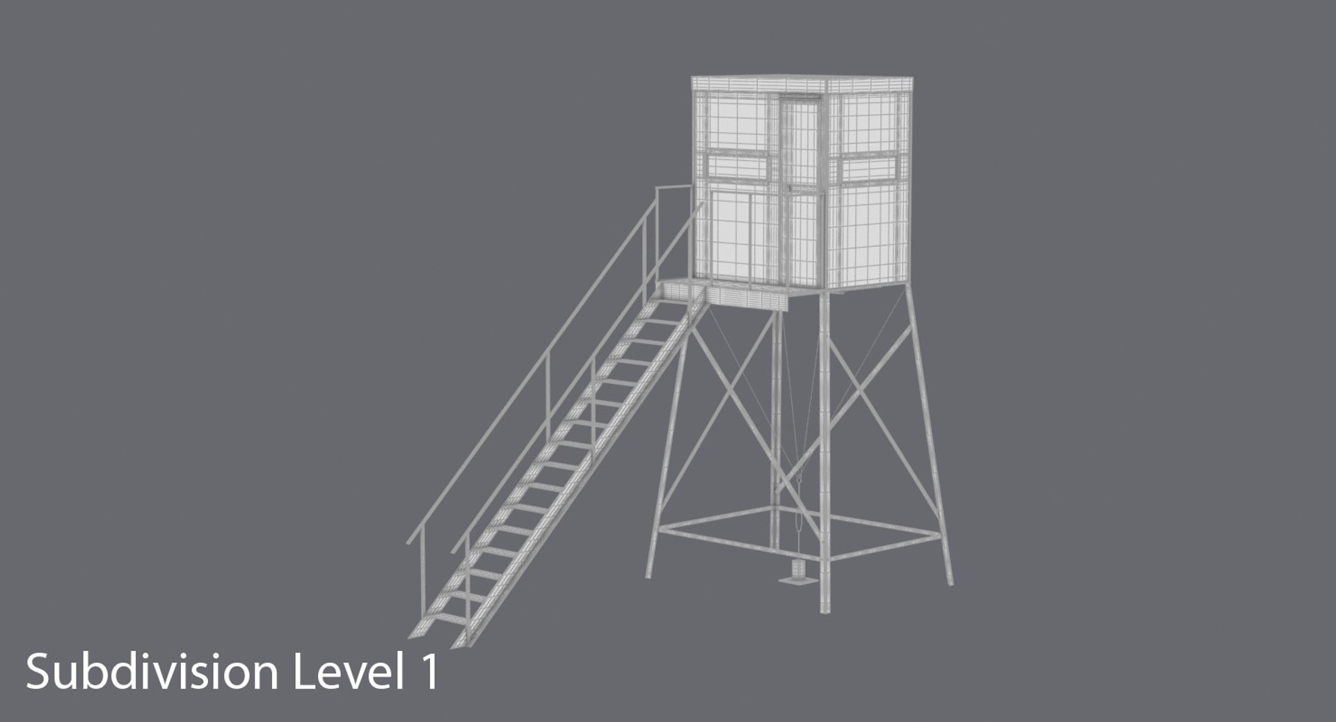 3D model deer-blind - TurboSquid 1348258