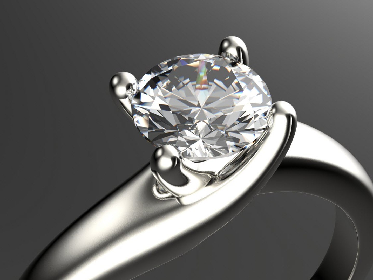 3d engagement ring set 5