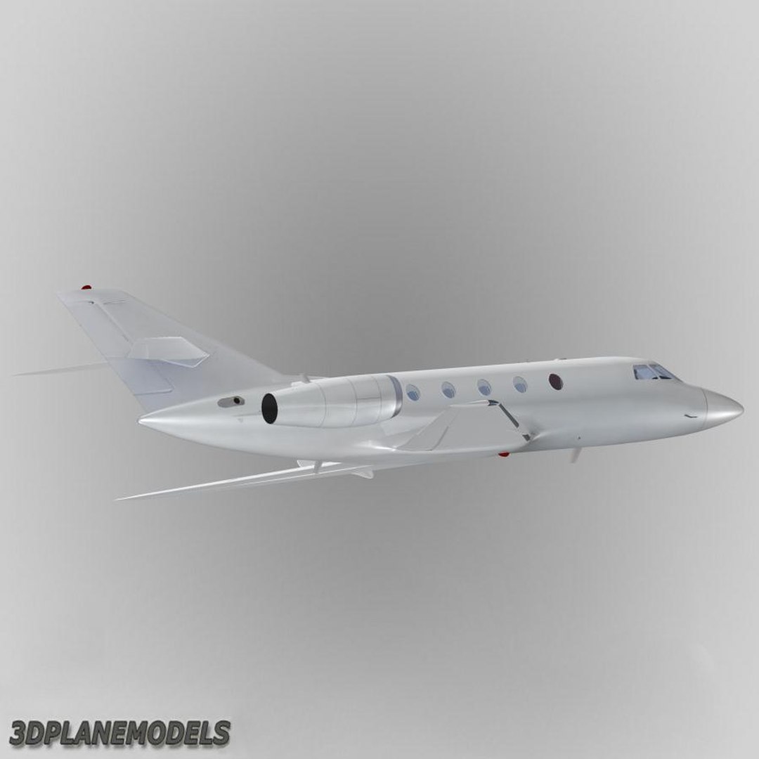 Dassault Falcon 20 200 3d Model