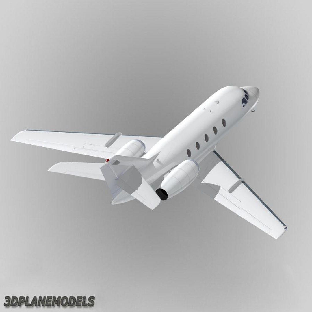 Dassault Falcon 20 200 3d Model