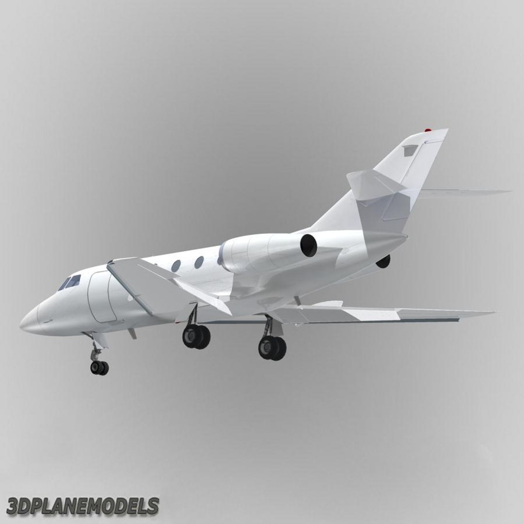 Dassault Falcon 20 200 3d Model