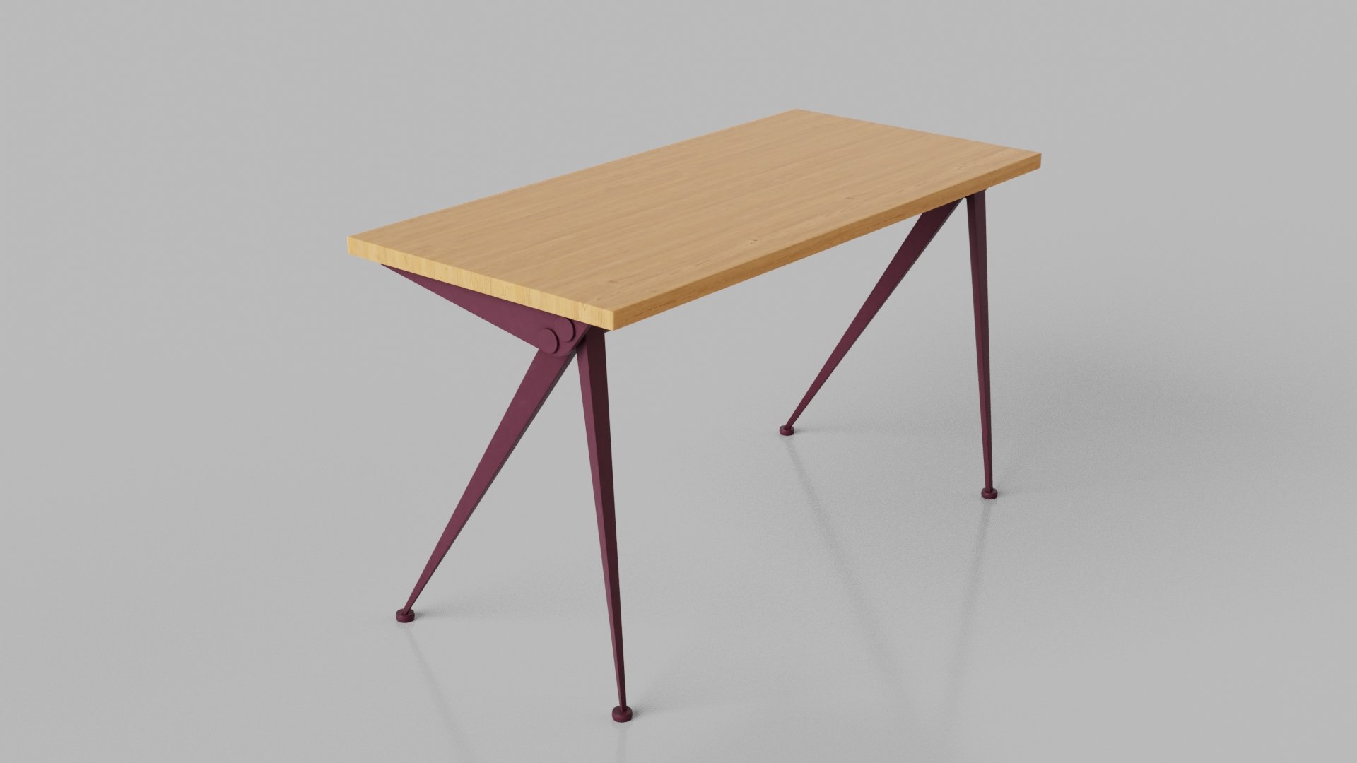 Tables Desk Vitra Compas Direction 3D Model - TurboSquid 1962330