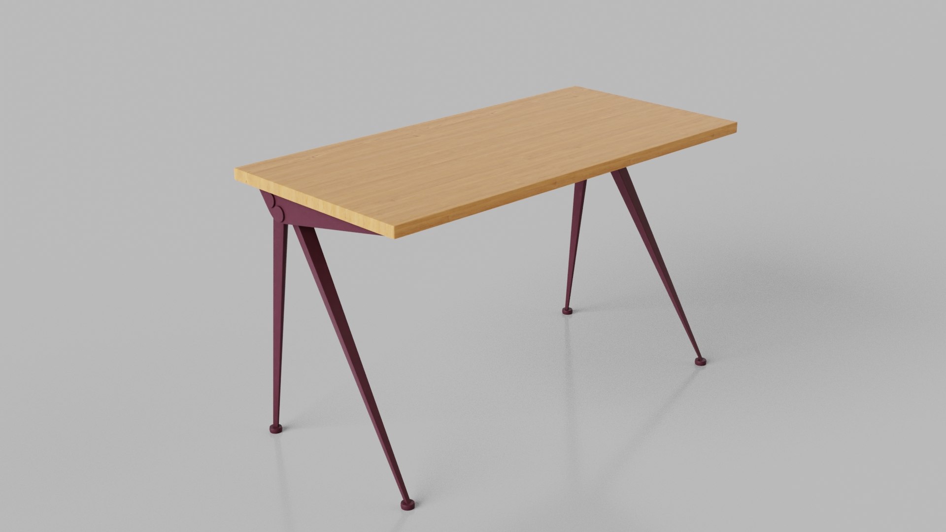 Tables Desk Vitra Compas Direction 3D Model - TurboSquid 1962330
