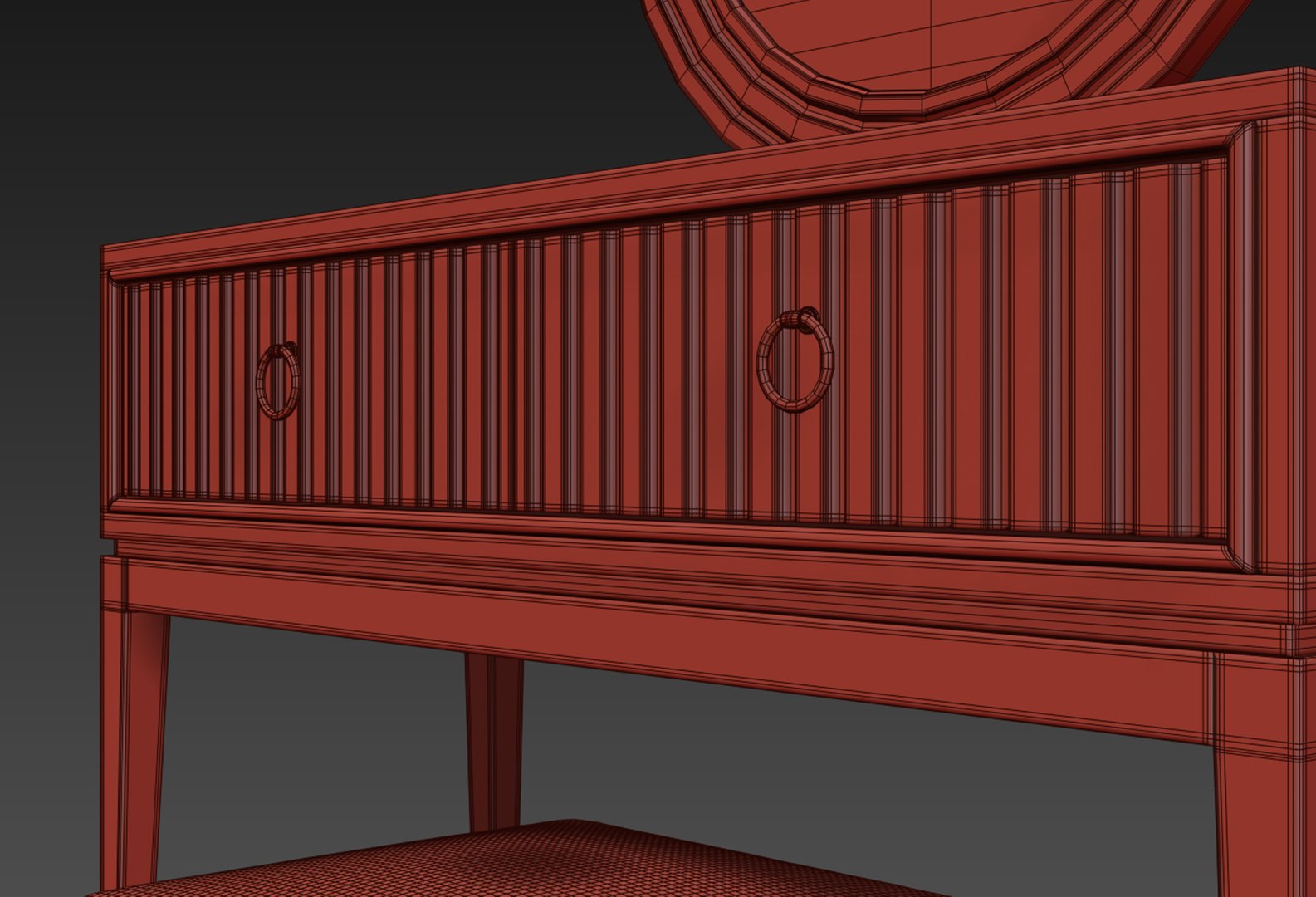 3D Dressing table Prato by ArtMax model - TurboSquid 1958178