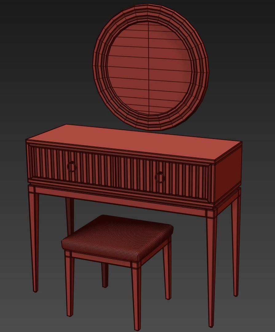 3D Dressing table Prato by ArtMax model - TurboSquid 1958178