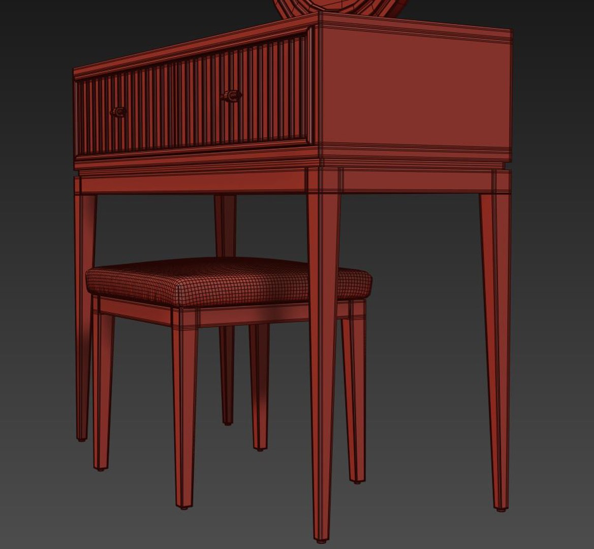 3D Dressing table Prato by ArtMax model - TurboSquid 1958178