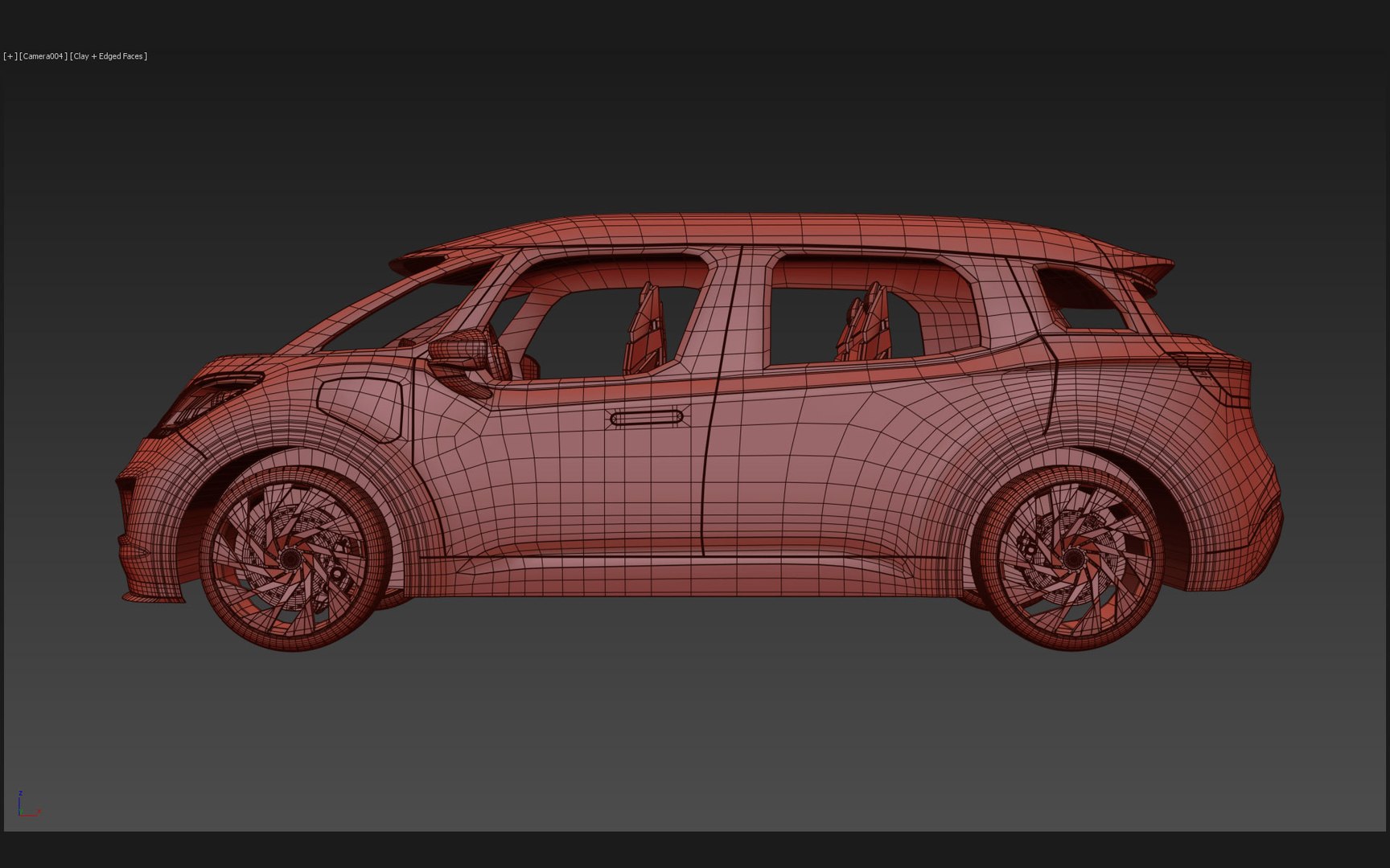 HD Generic Minivan EV 3D Model - TurboSquid 2245475