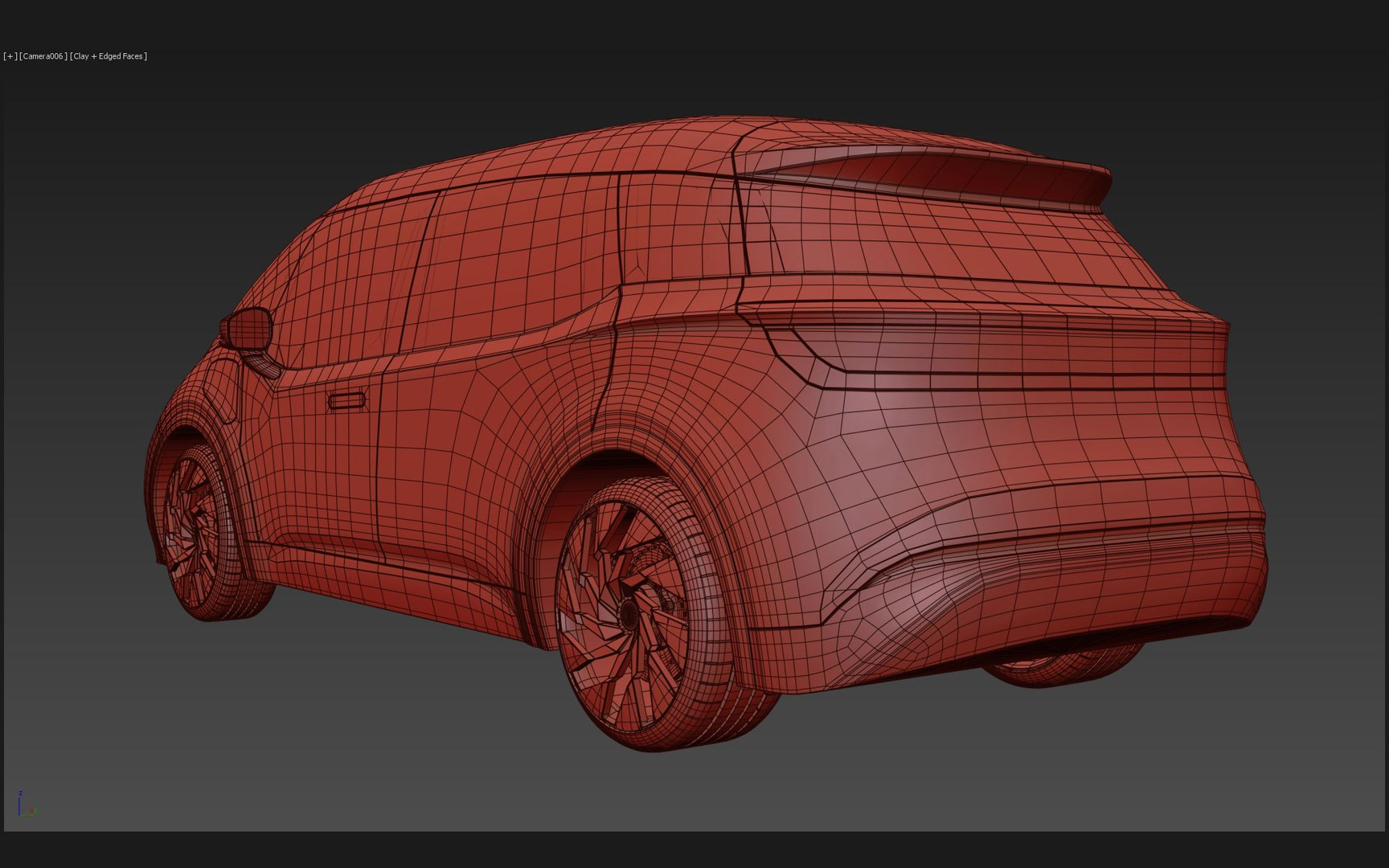 HD Generic Minivan EV 3D Model - TurboSquid 2245475