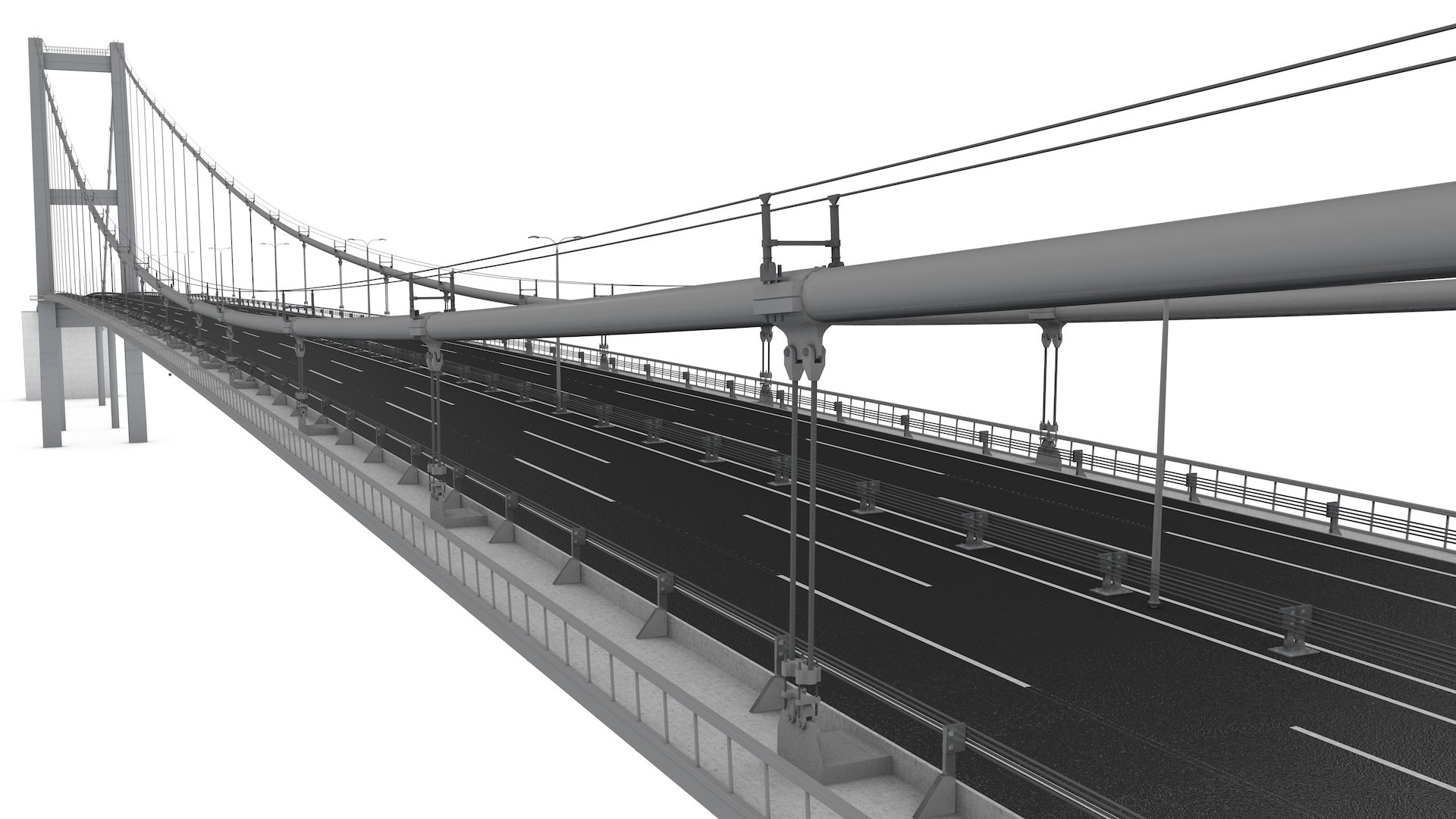 Bridge sea river model - TurboSquid 1623519