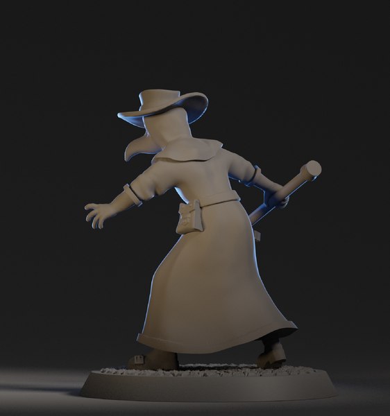 modelo 3d DOCTOR DE PLAGA gratis - TurboSquid 2050294