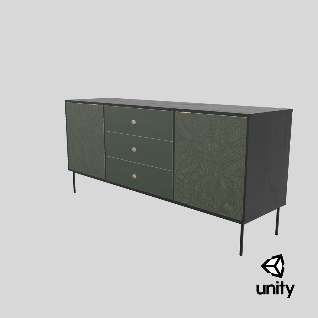Manaos Sideboard 3D Model - TurboSquid 1564137