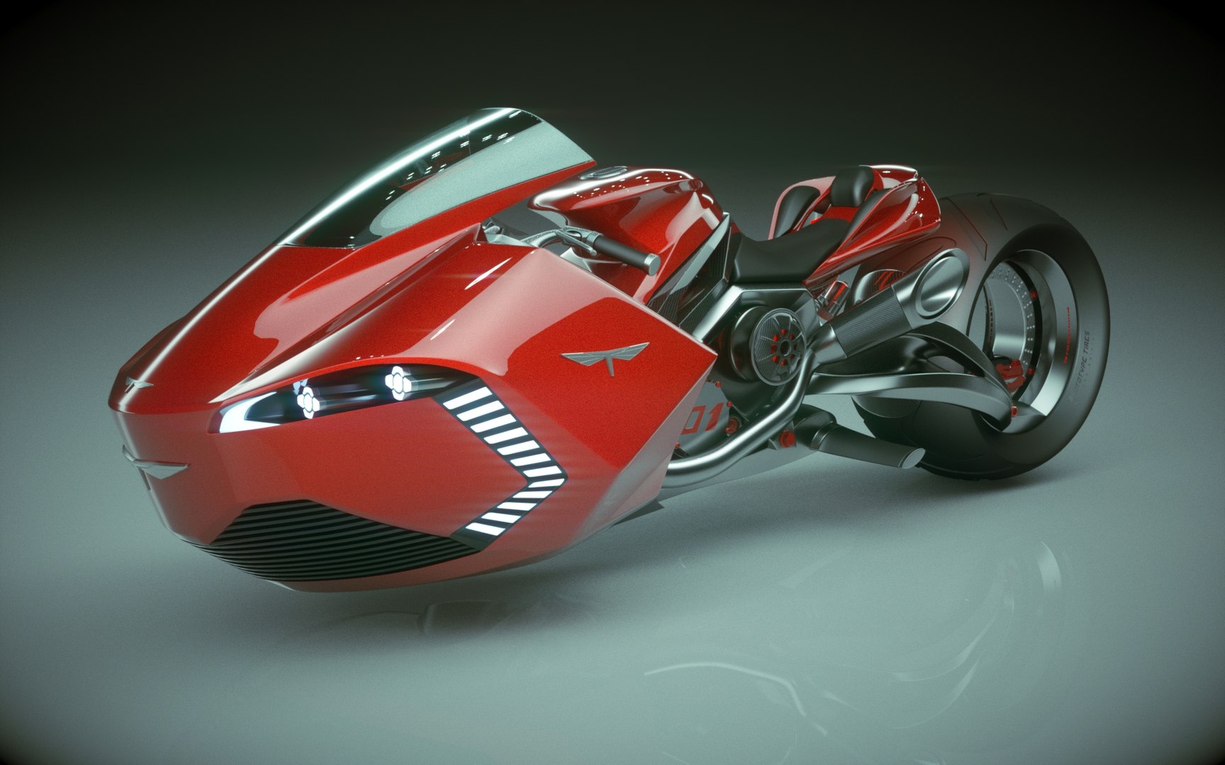 T Concept Bike 04 5 In 1 Collection 3D Model - TurboSquid 1965799