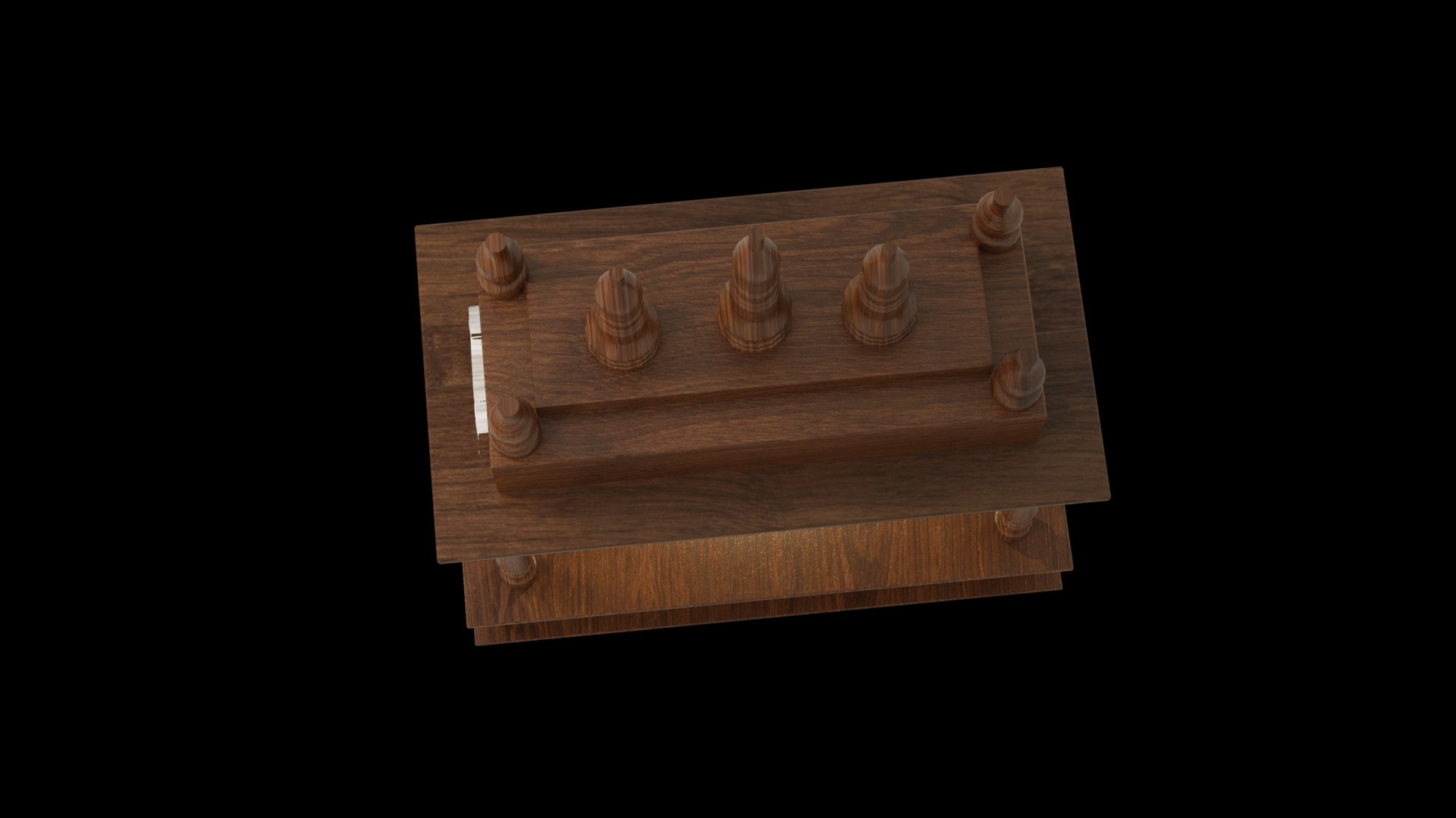 Pooja Stand 3D Model - TurboSquid 1898050