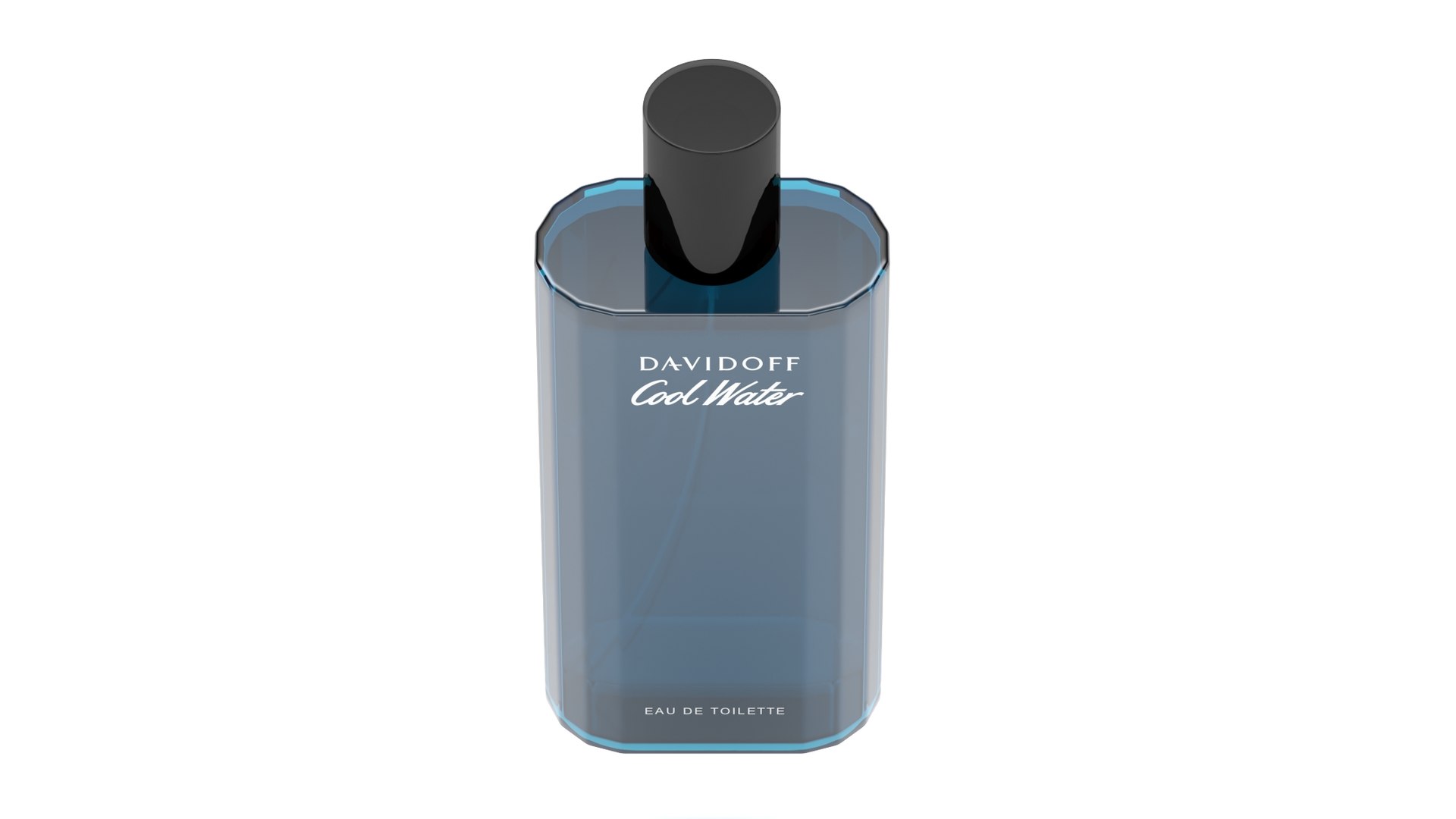 Davidoff Cool Water 125ml Perfume 3D Model - TurboSquid 2292747
