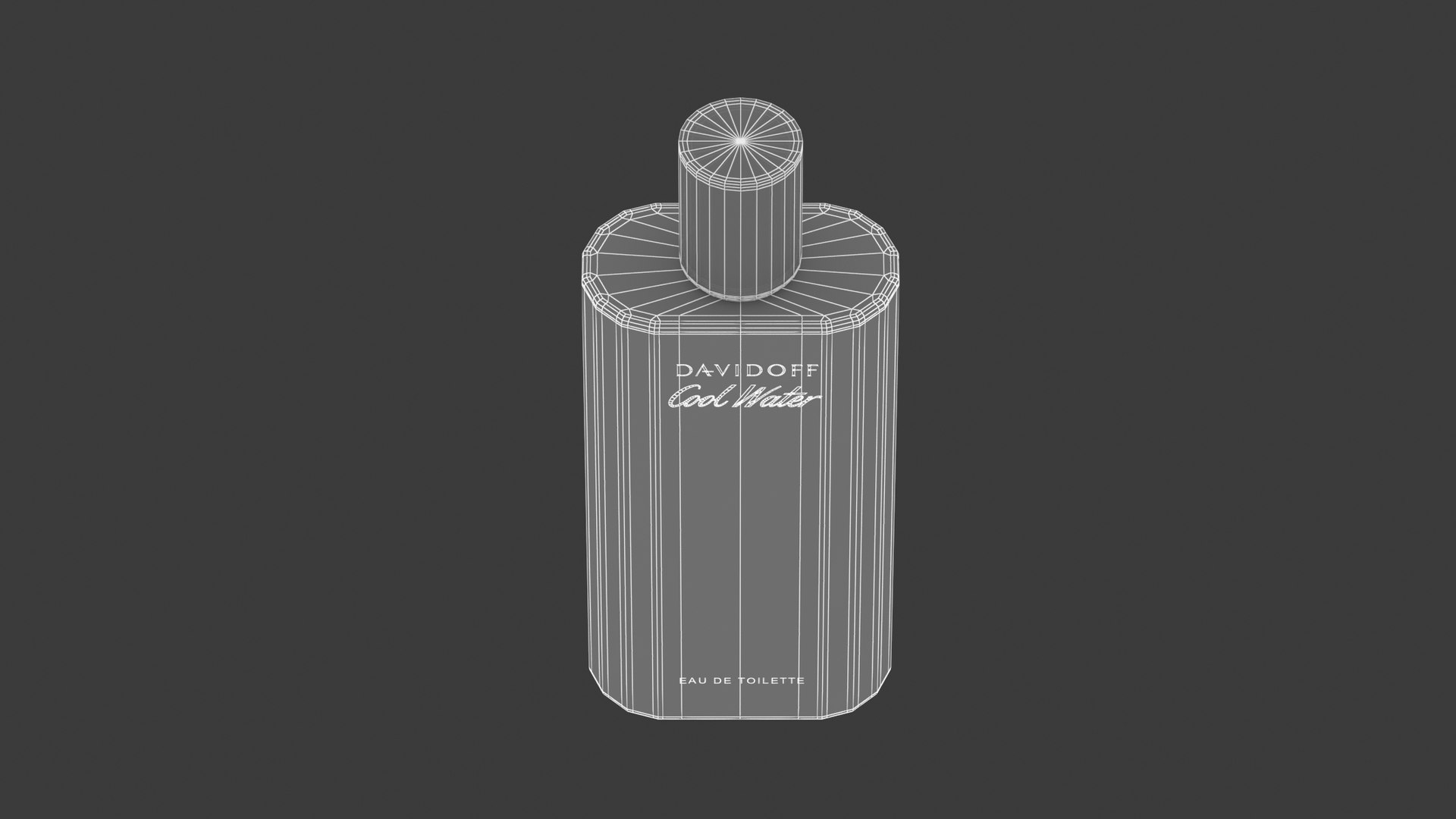 Davidoff Cool Water 125ml Perfume 3D Model - TurboSquid 2292747