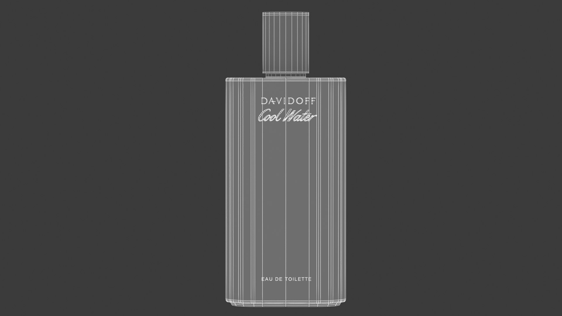Davidoff Cool Water 125ml Perfume 3D Model - TurboSquid 2292747