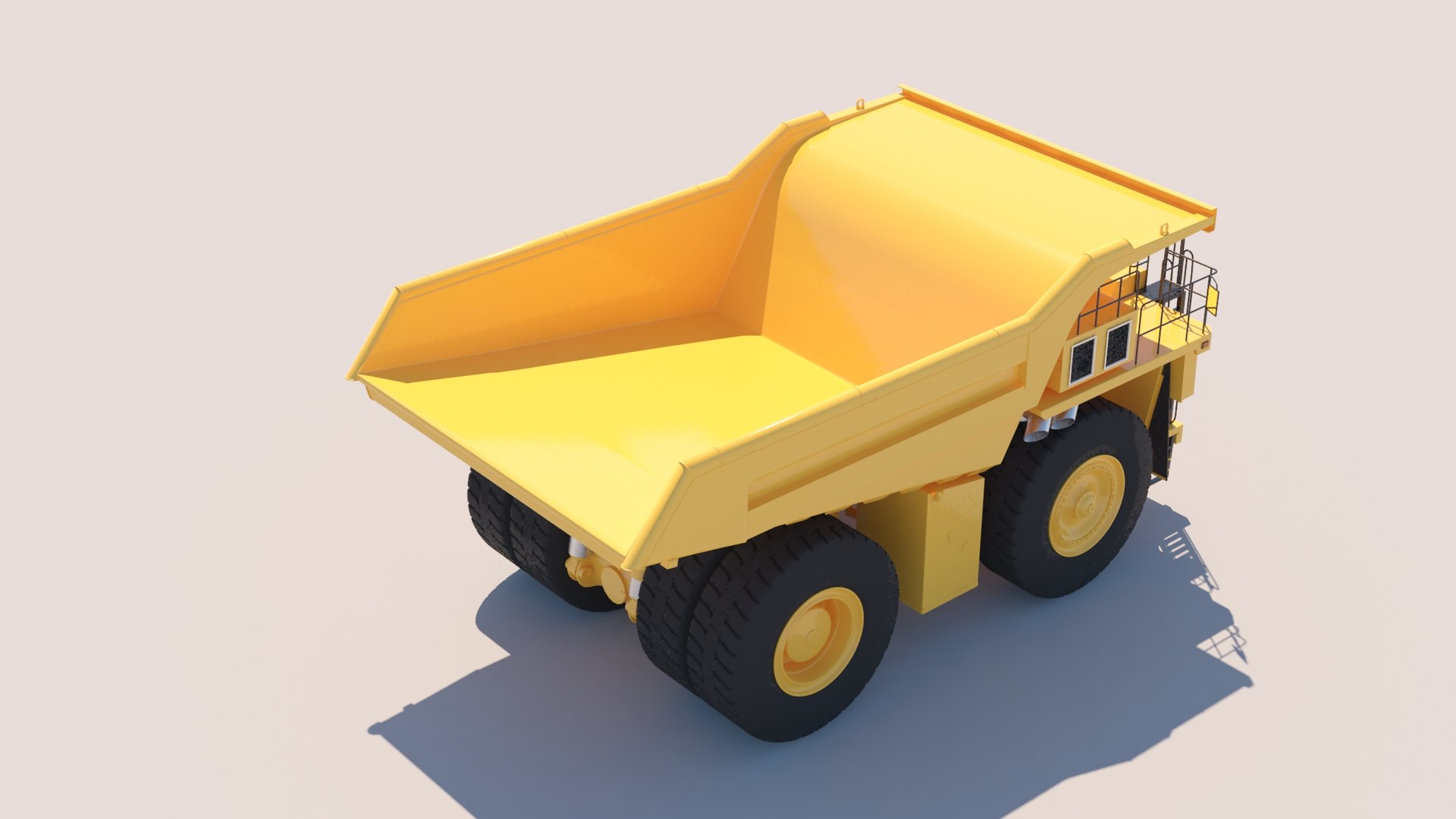 3D Mining Truck Model - TurboSquid 1975402