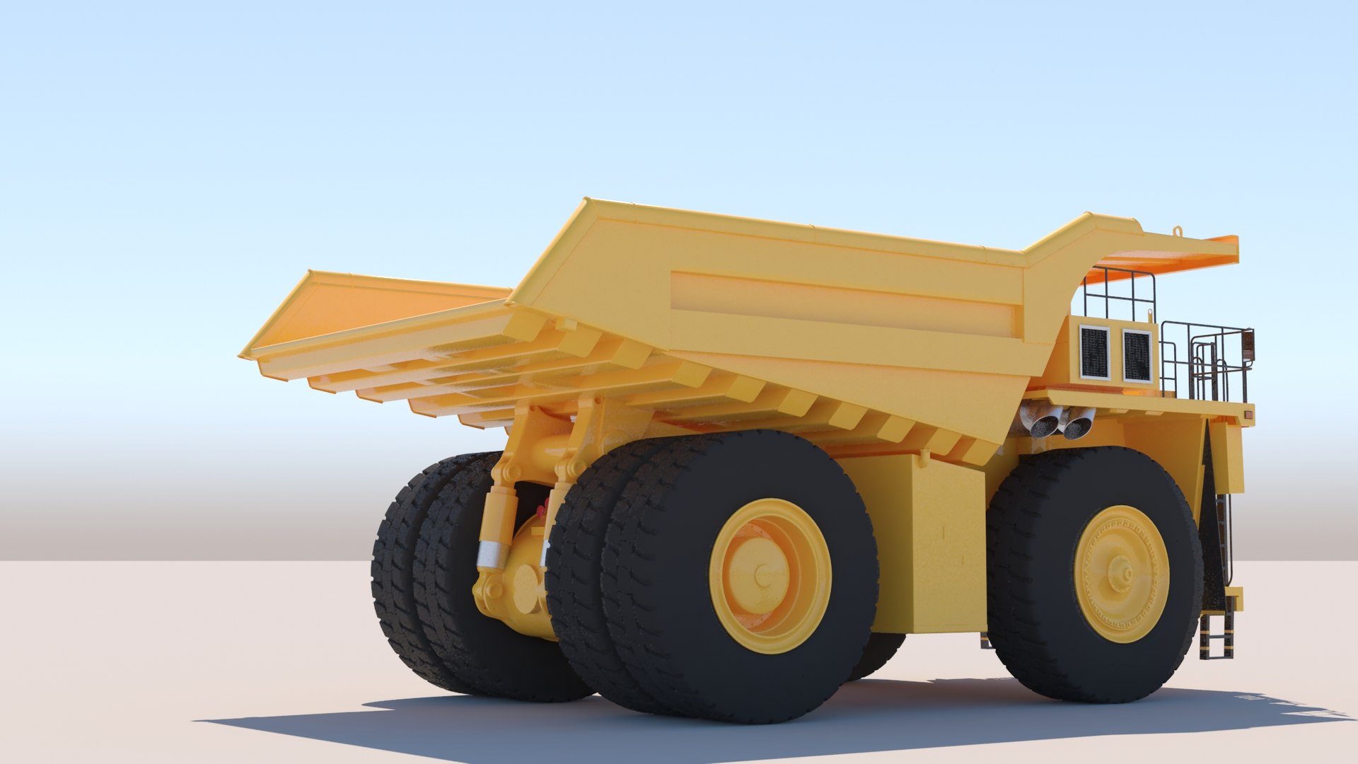 3D Mining Truck Model - TurboSquid 1975402