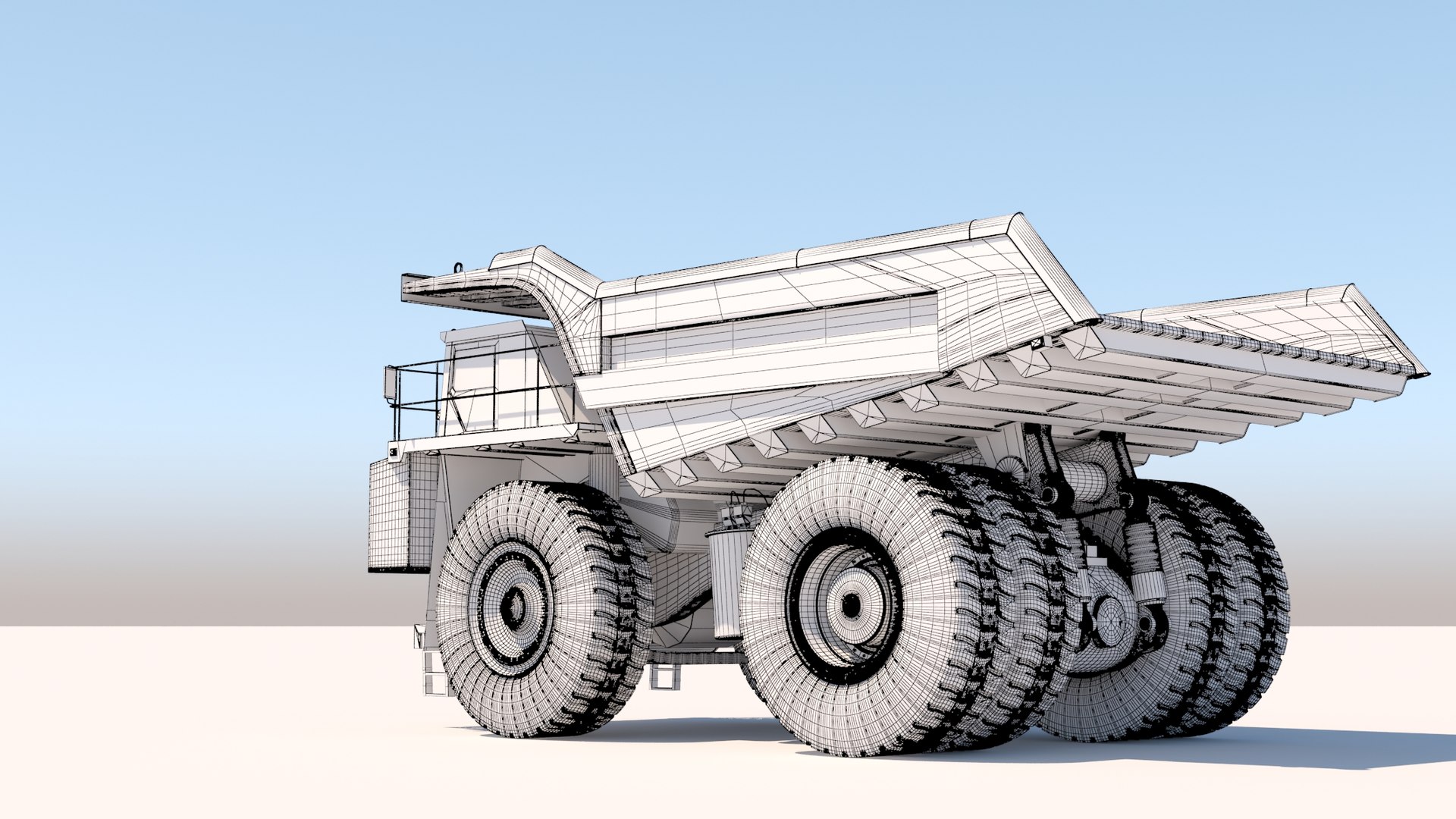 3D Mining Truck Model - TurboSquid 1975402
