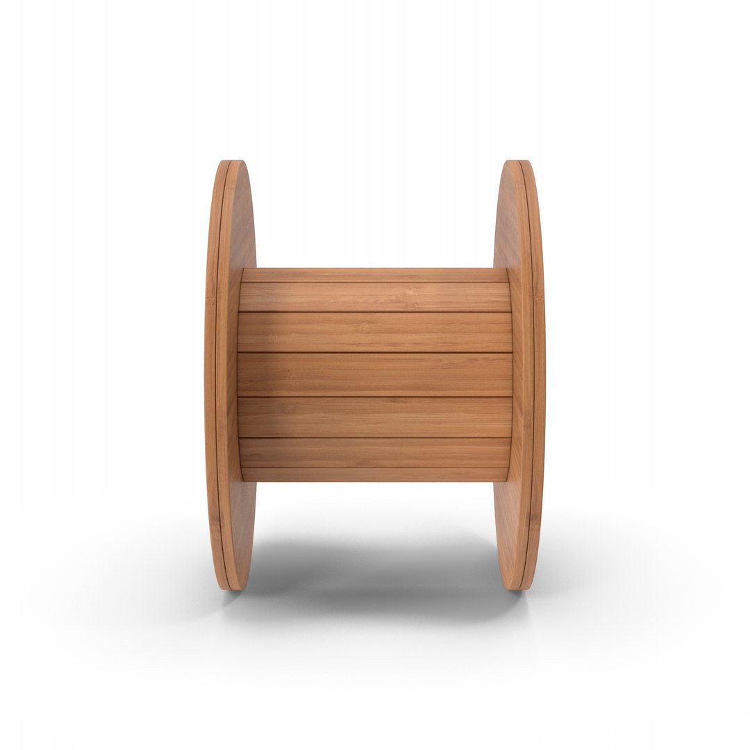 Wooden Cable Reel Drum 3D Model - TurboSquid 2016720