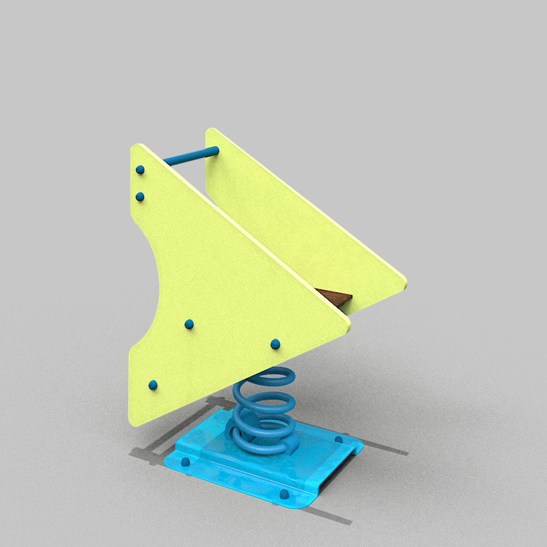 3D spring rider model - TurboSquid 1361691