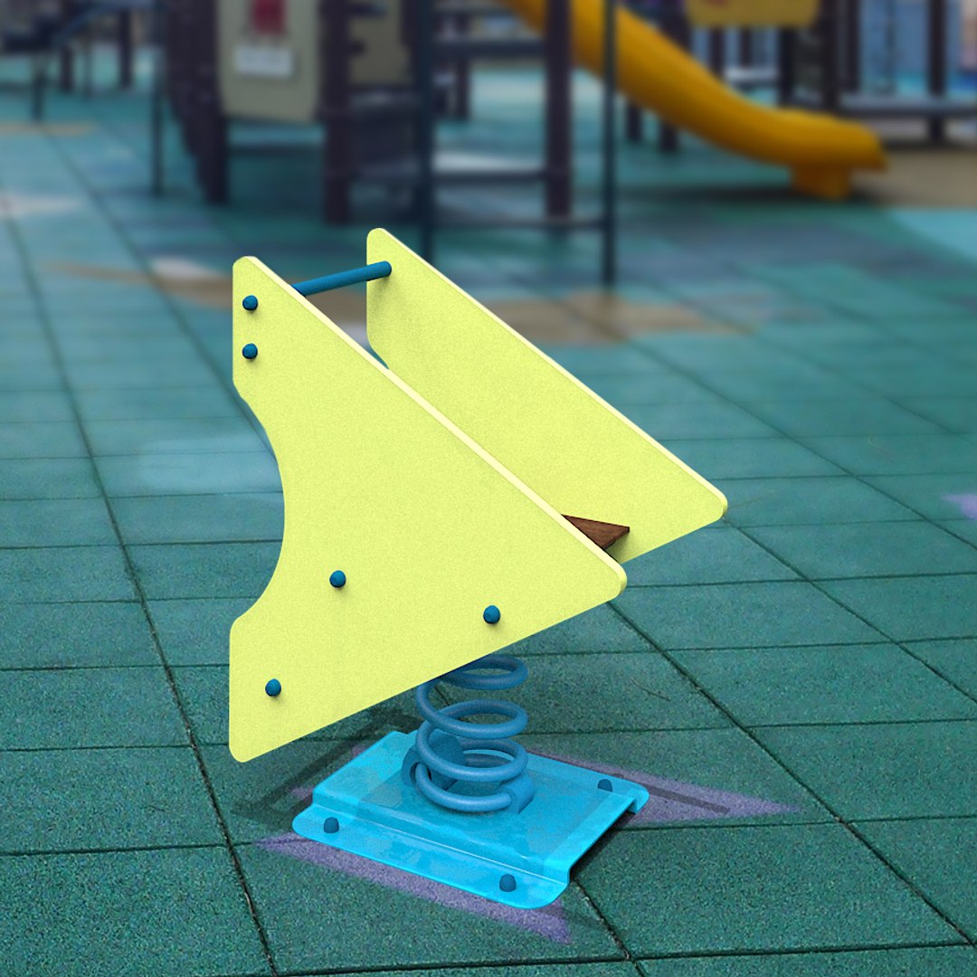 3D spring rider model - TurboSquid 1361691