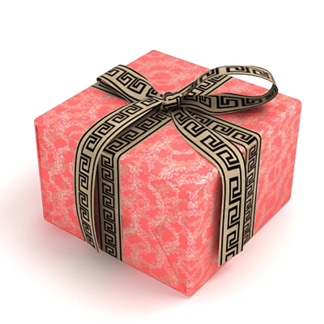 3d Model Gift Wrap